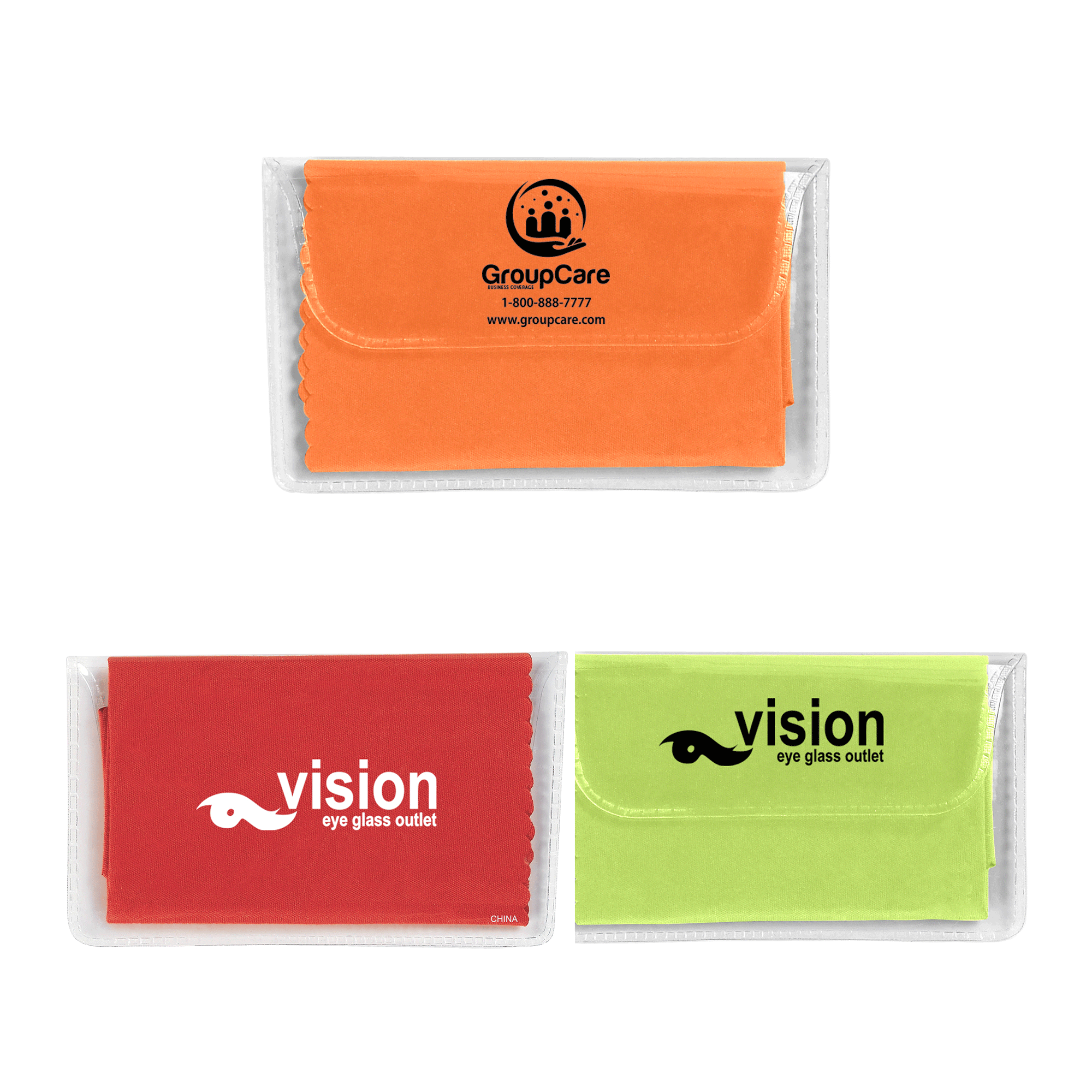 Custom Microfiber Cleaning Cloth In Case | Pens.com CA