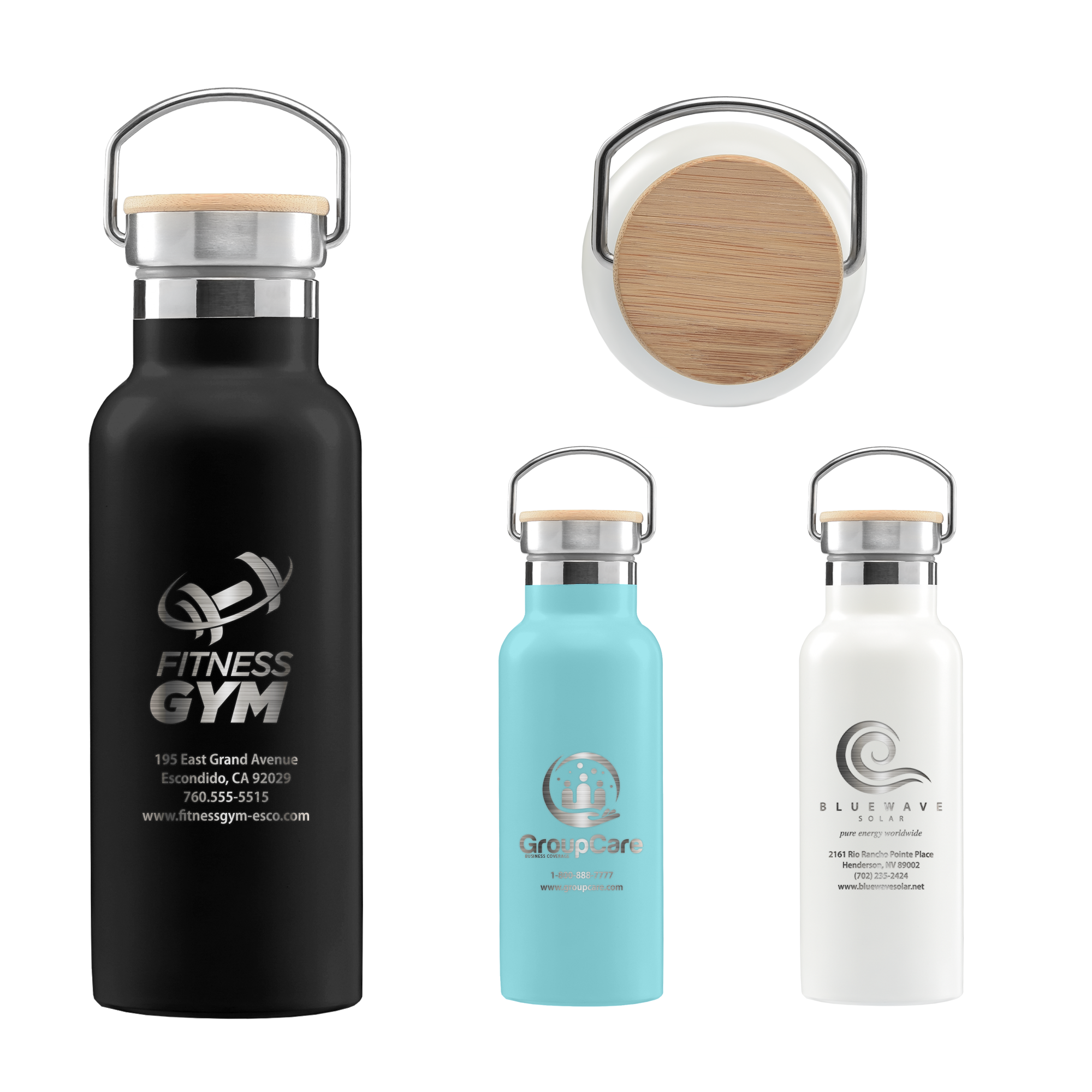 Custom Engraved 17 oz. Stainless Steel Nyla Water Bottle | Pens.com