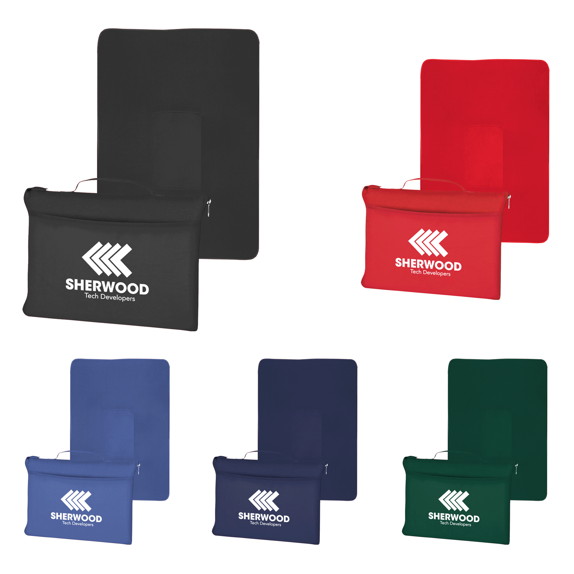Custom Fleece Travel Blanket | Pens.com