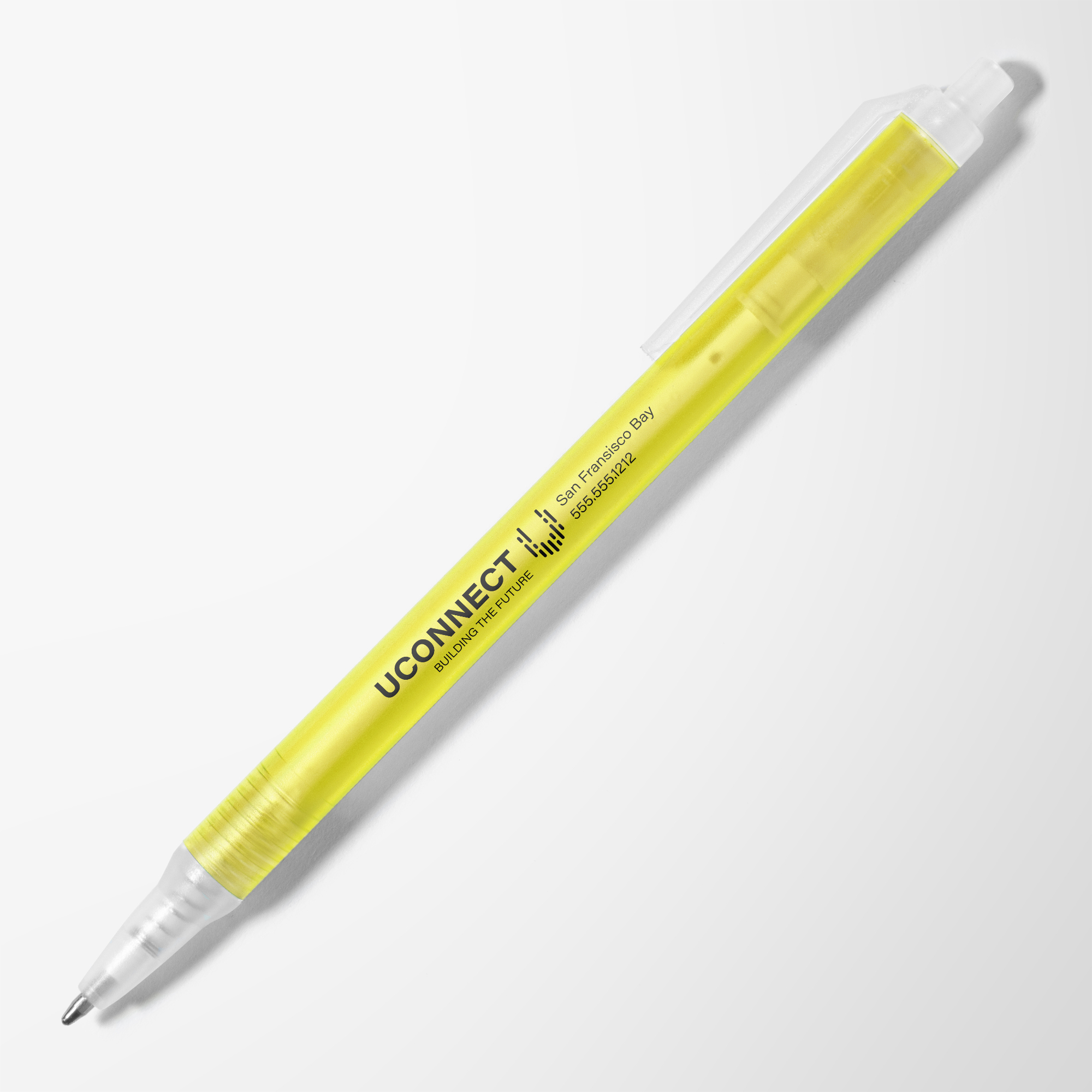 Custom Translucent Amber Pen | Pens.com