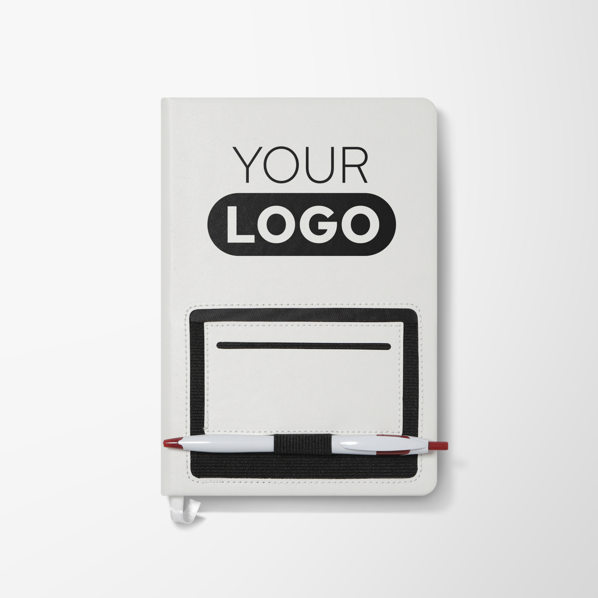 Custom 6"x 8" Moda Notebook with Pocket | Pens.com