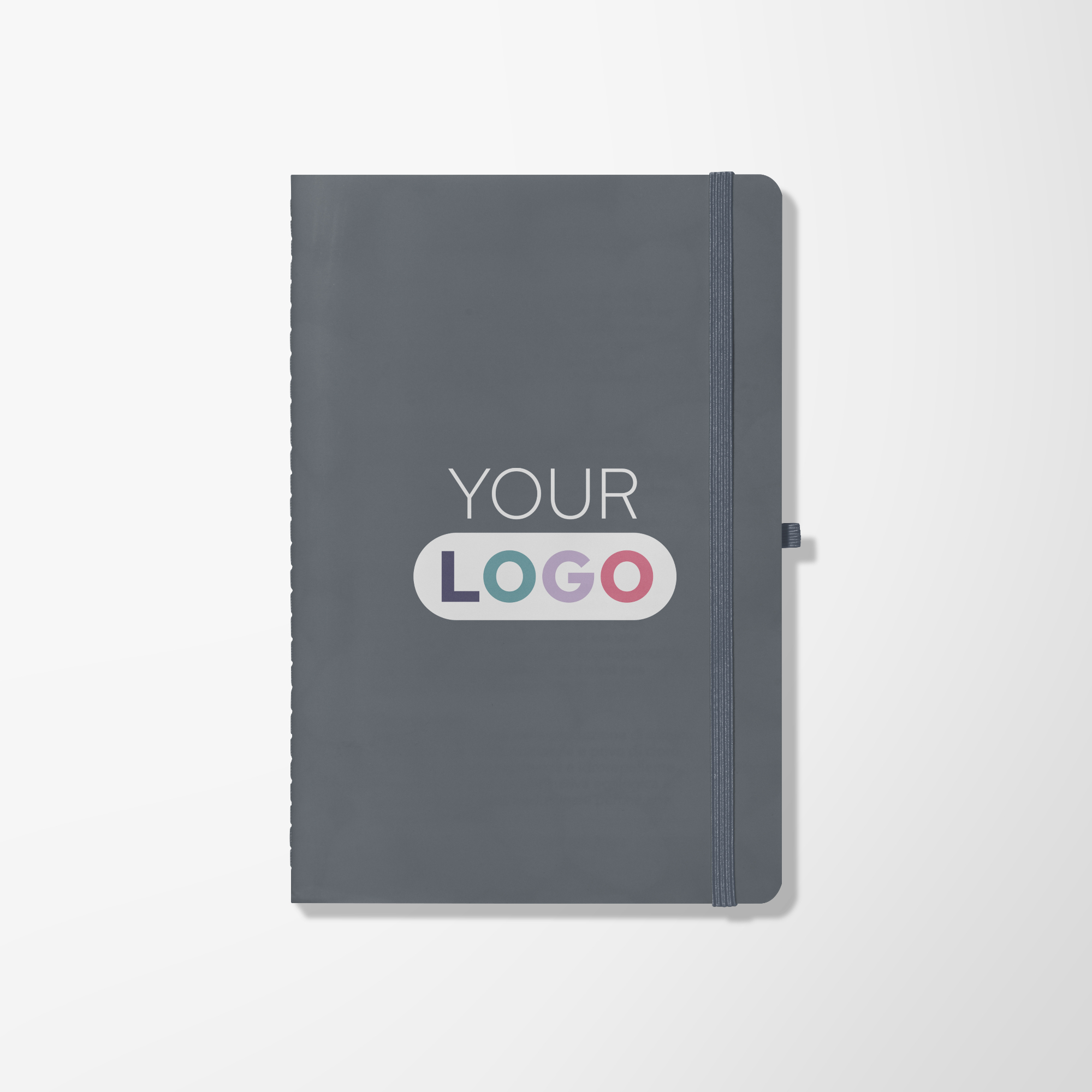 Custom Full Color 5.7"x 8" Soft Touch Stone Paper Notebook | Pens.com