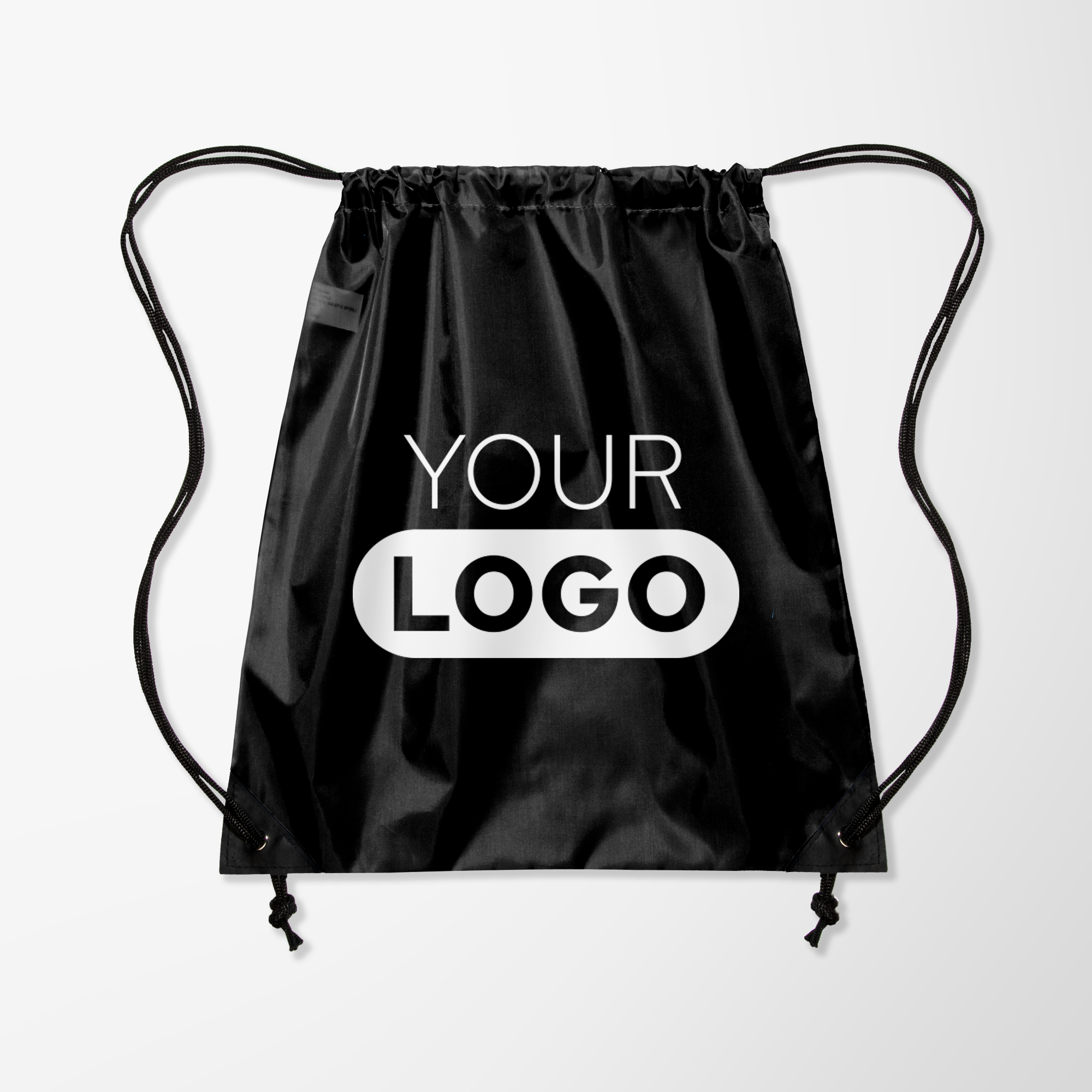 Promotional Drawstring backpack SHOOP with Logo | Pens.com