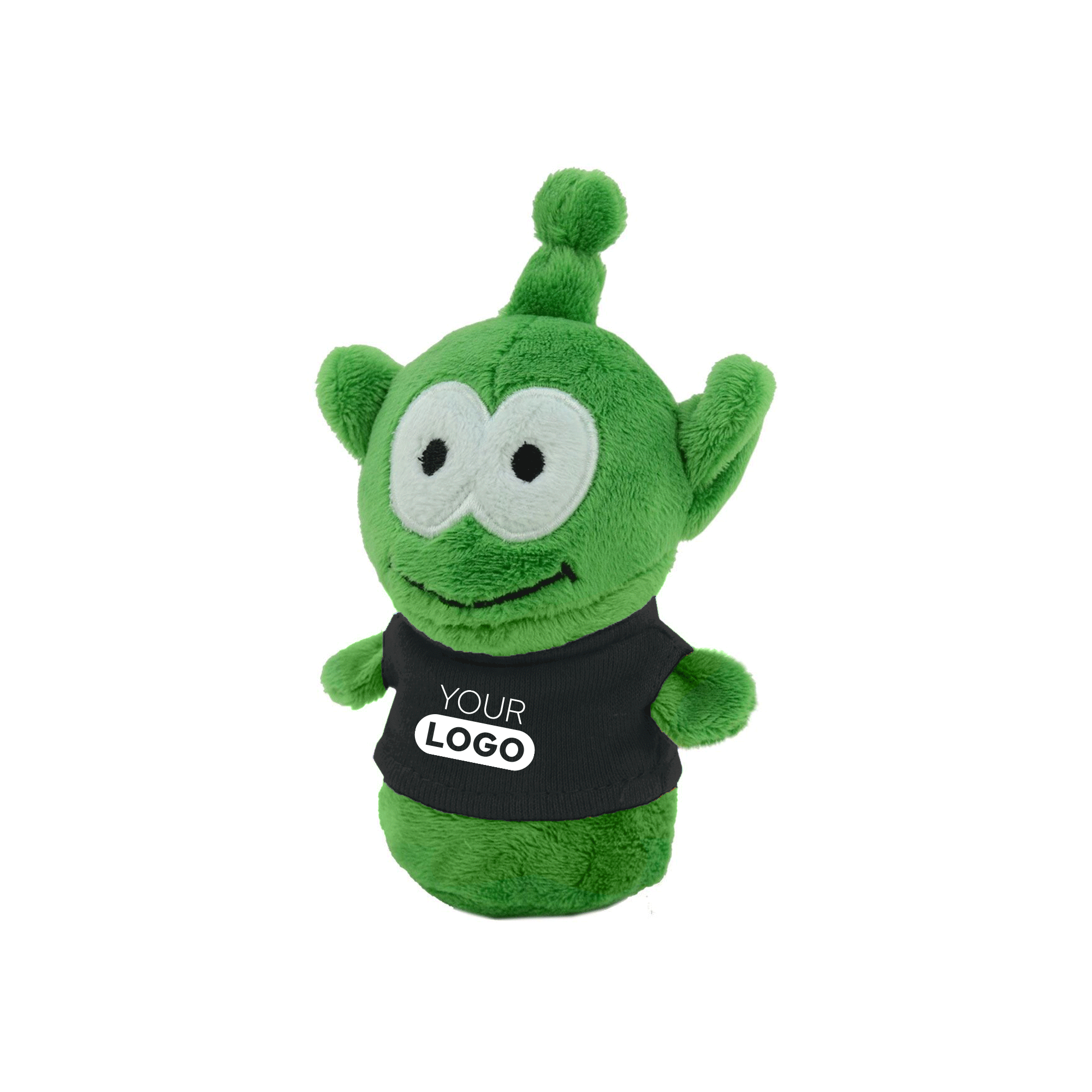 Custom Chelsea Teddy Bear™ 4" Shorties Plush Alien | Pens.com