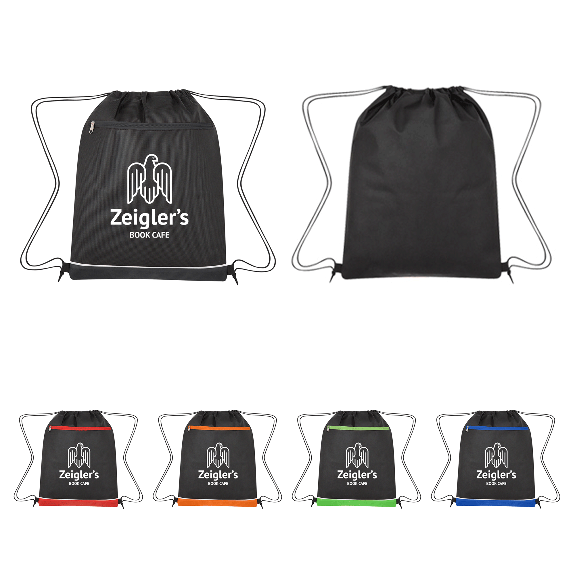 Custom Bandura Non-Woven Drawstring Backpack | Pens.com
