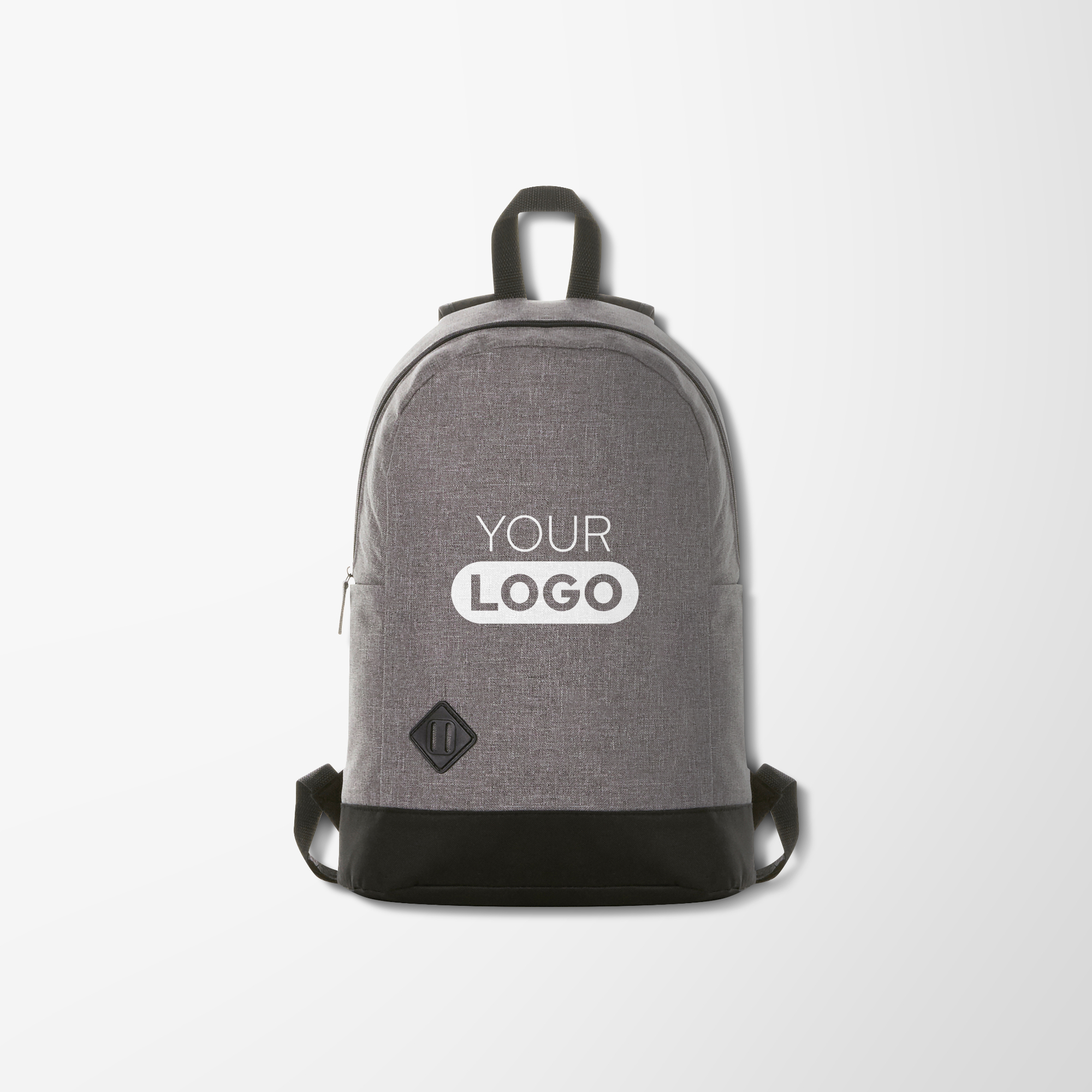 Custom Graphite Dome 15'' Laptop Backpack | Pens.com