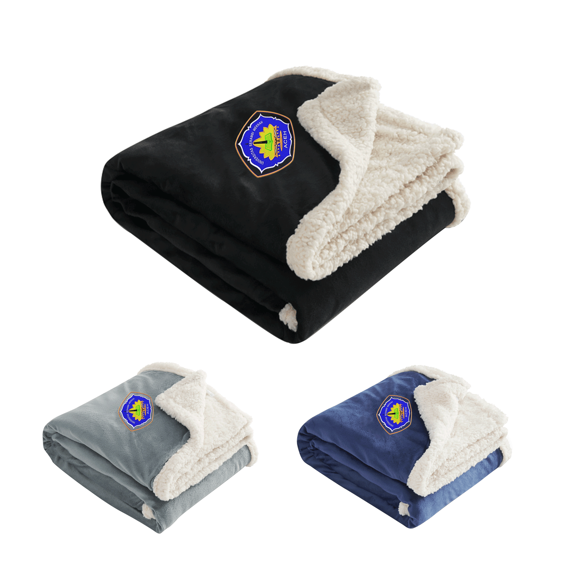 Custom Embroidered Field & Co.® Sherpa Fleece Blanket | Pens.com