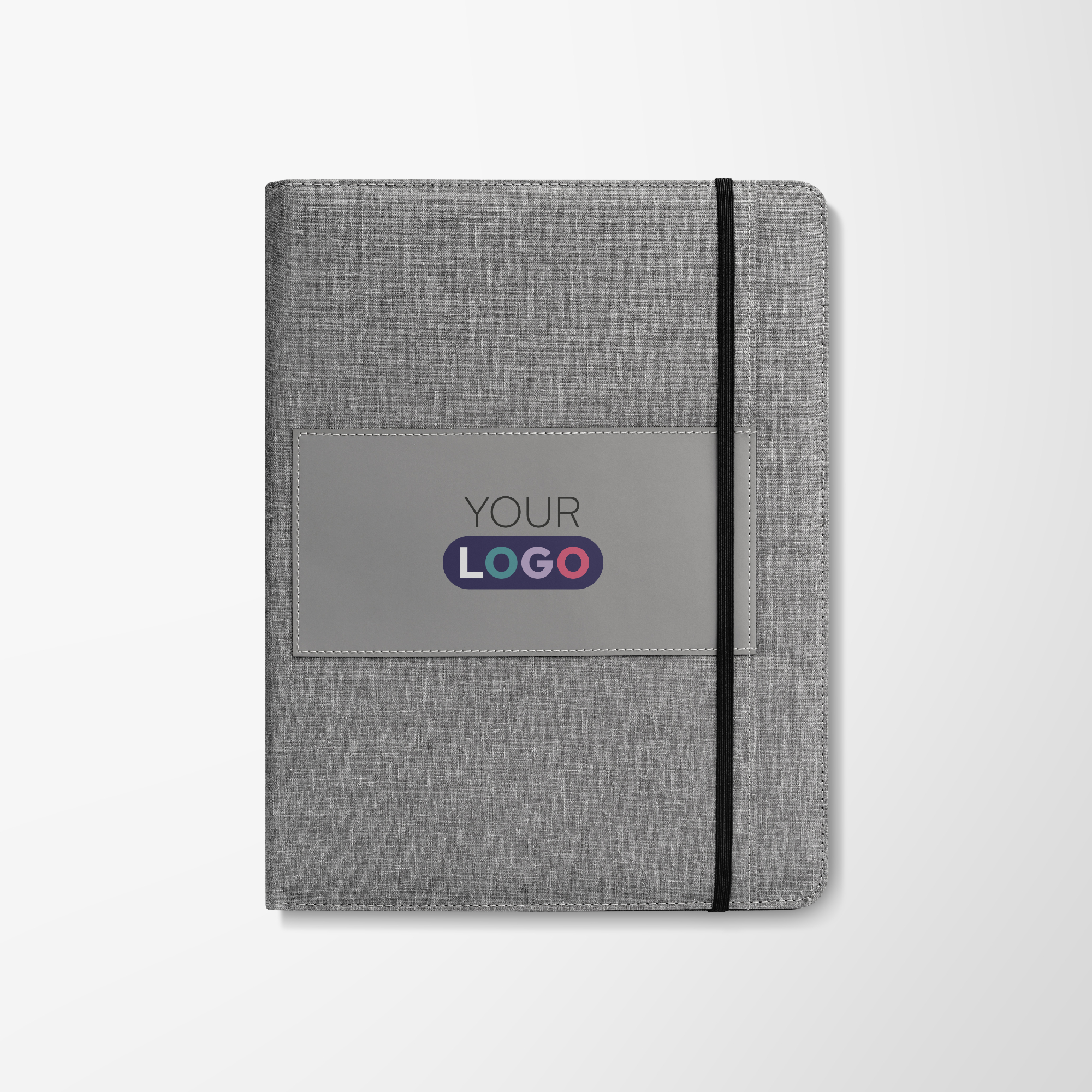 Custom Full Color 9.8"x 13" Recycled Fairfax Padfolio | Pens.com