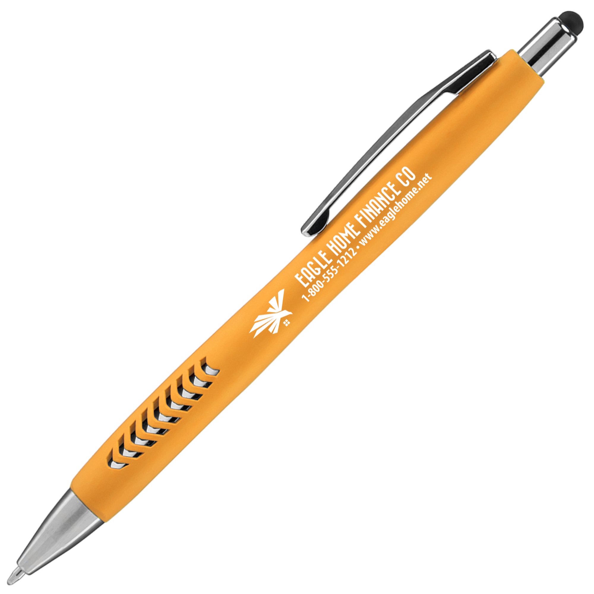 Custom Soft Touch Basilia Stylus Pen | National Pen