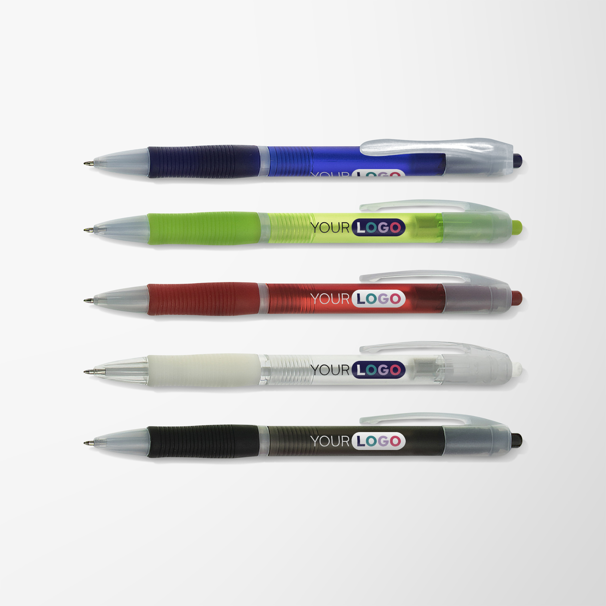 Promotional Full Colour Priny Pen with Ergonomic Grip with Logo | Pens.com