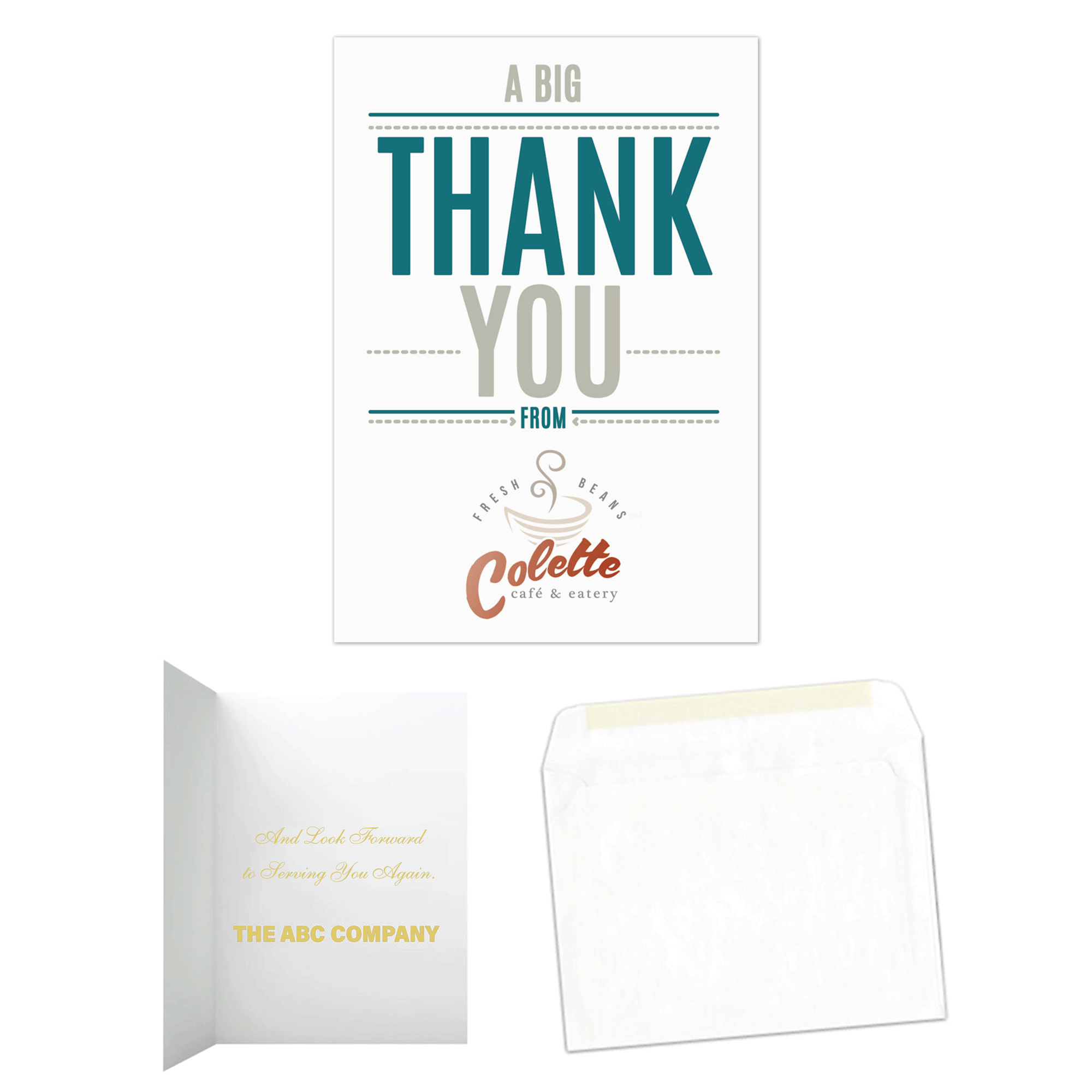 Custom Big Thank You Greeting Card | Pens.com