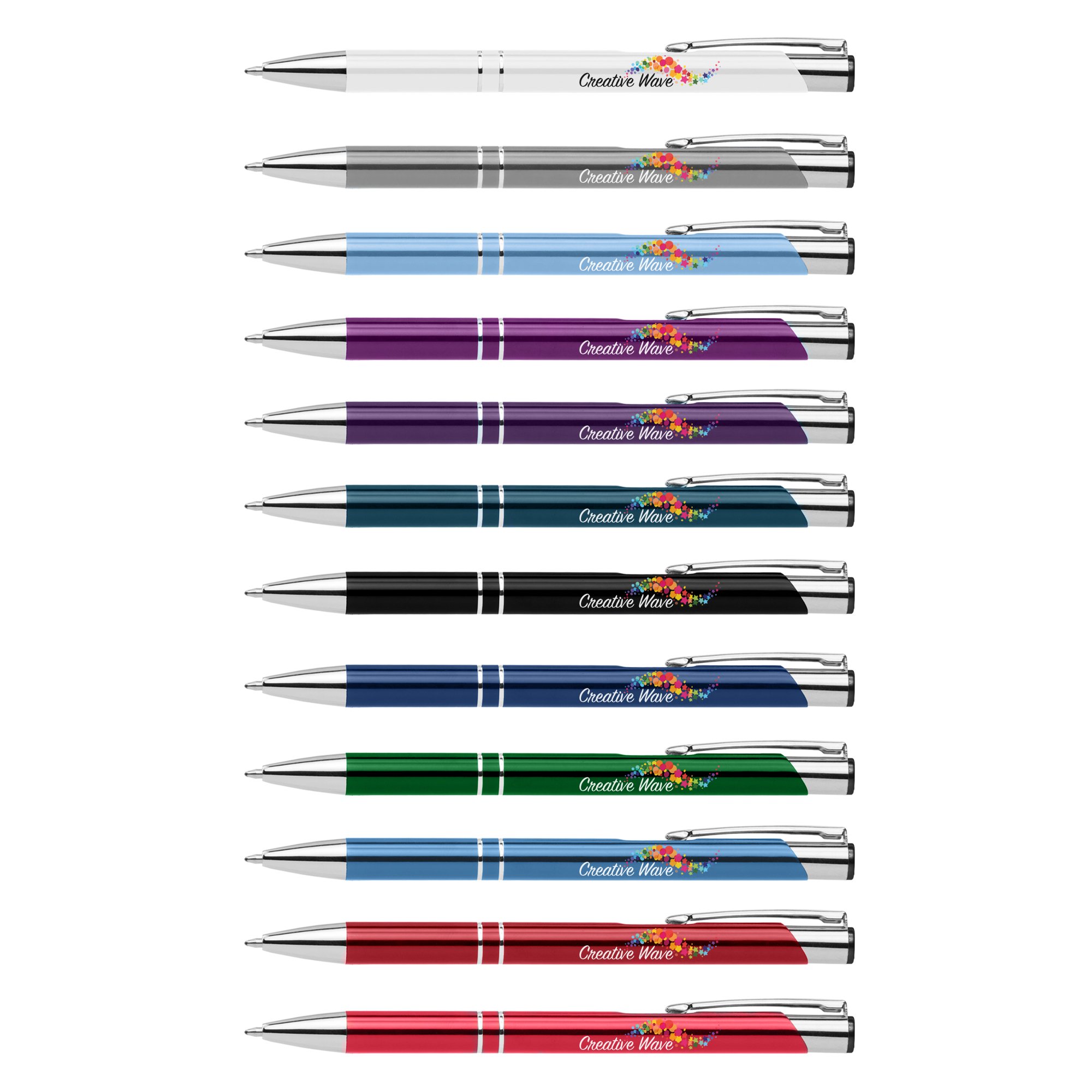 Promotional Full Colour Paragon Pen with Logo | Pens.com