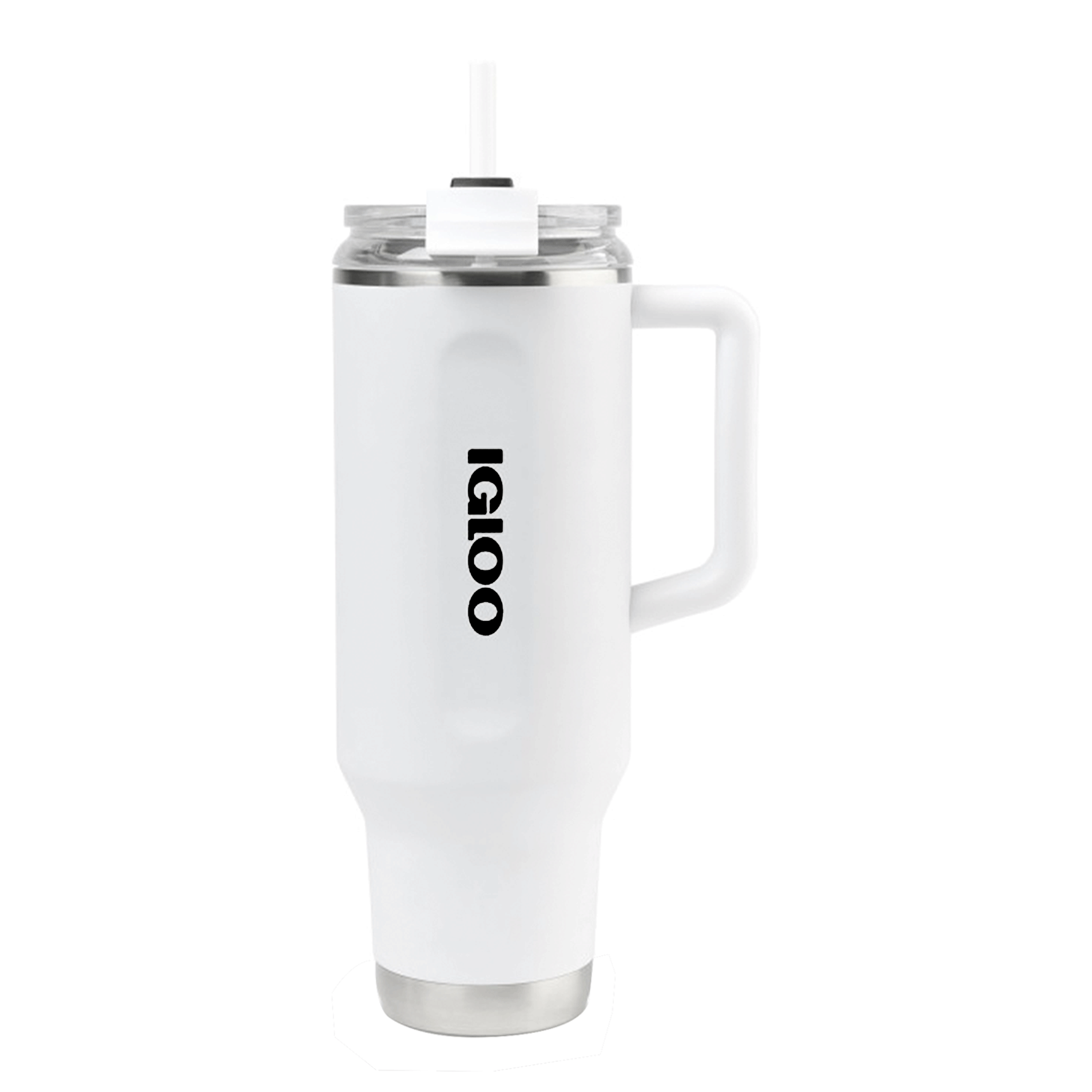 Custom Igloo® 40 oz. Coaster Recycled Stainless Steel Travel Mug | Pens.com