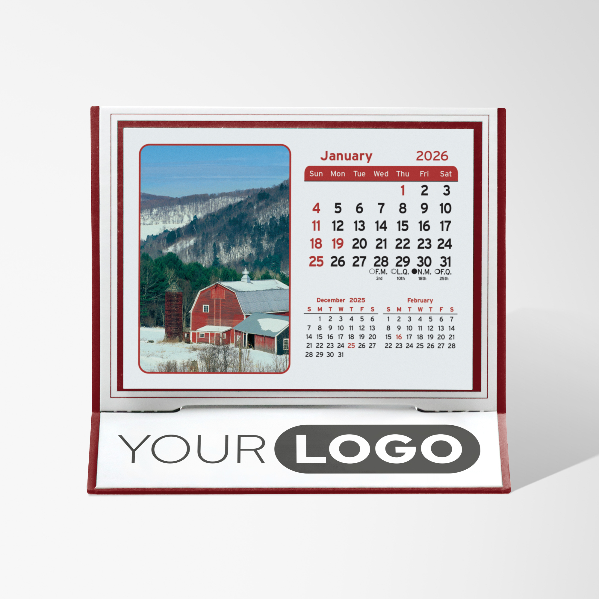 Custom The Monterey Desk Calendar | Pens.com