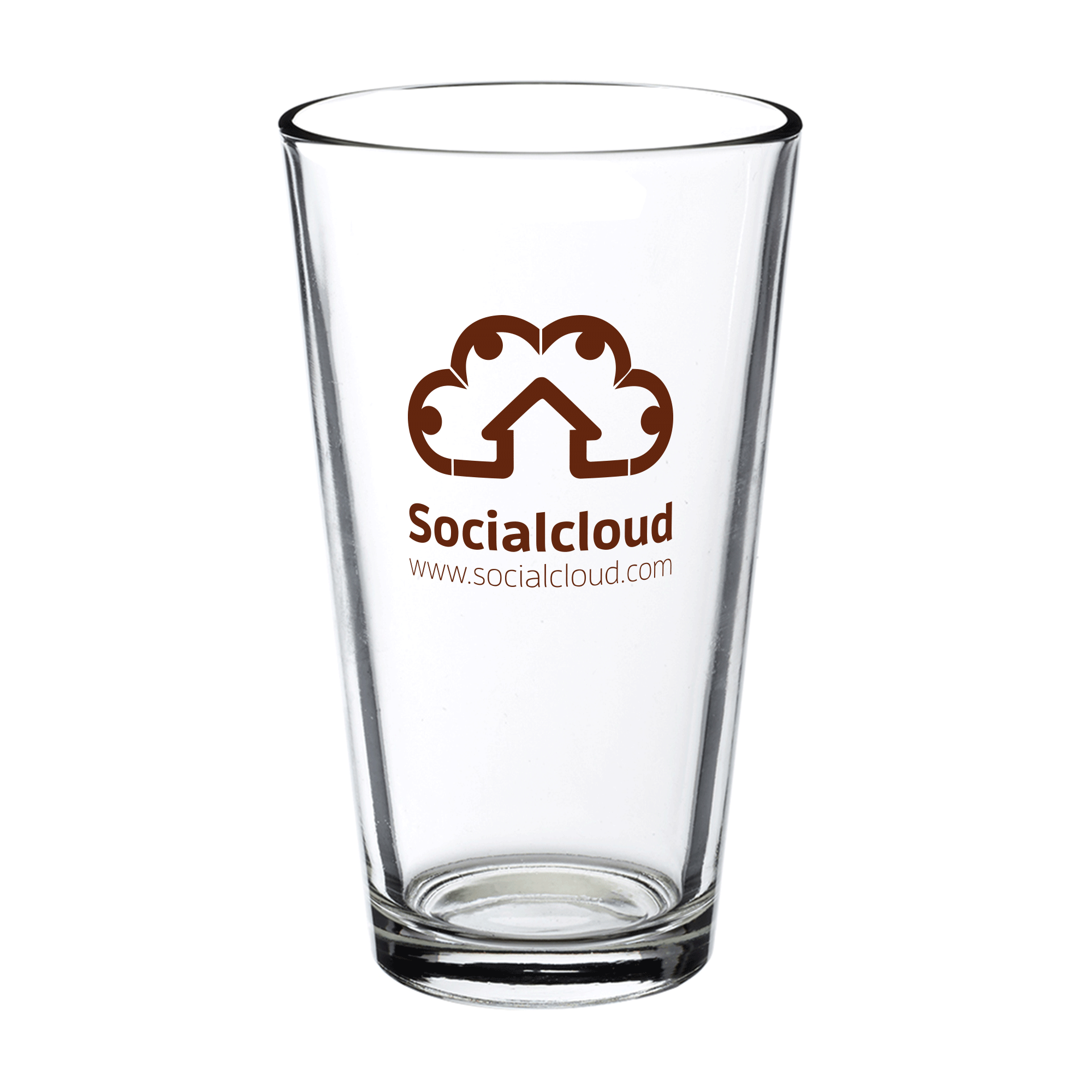 Custom 16 oz. Arc Pint Glass | Pens.com