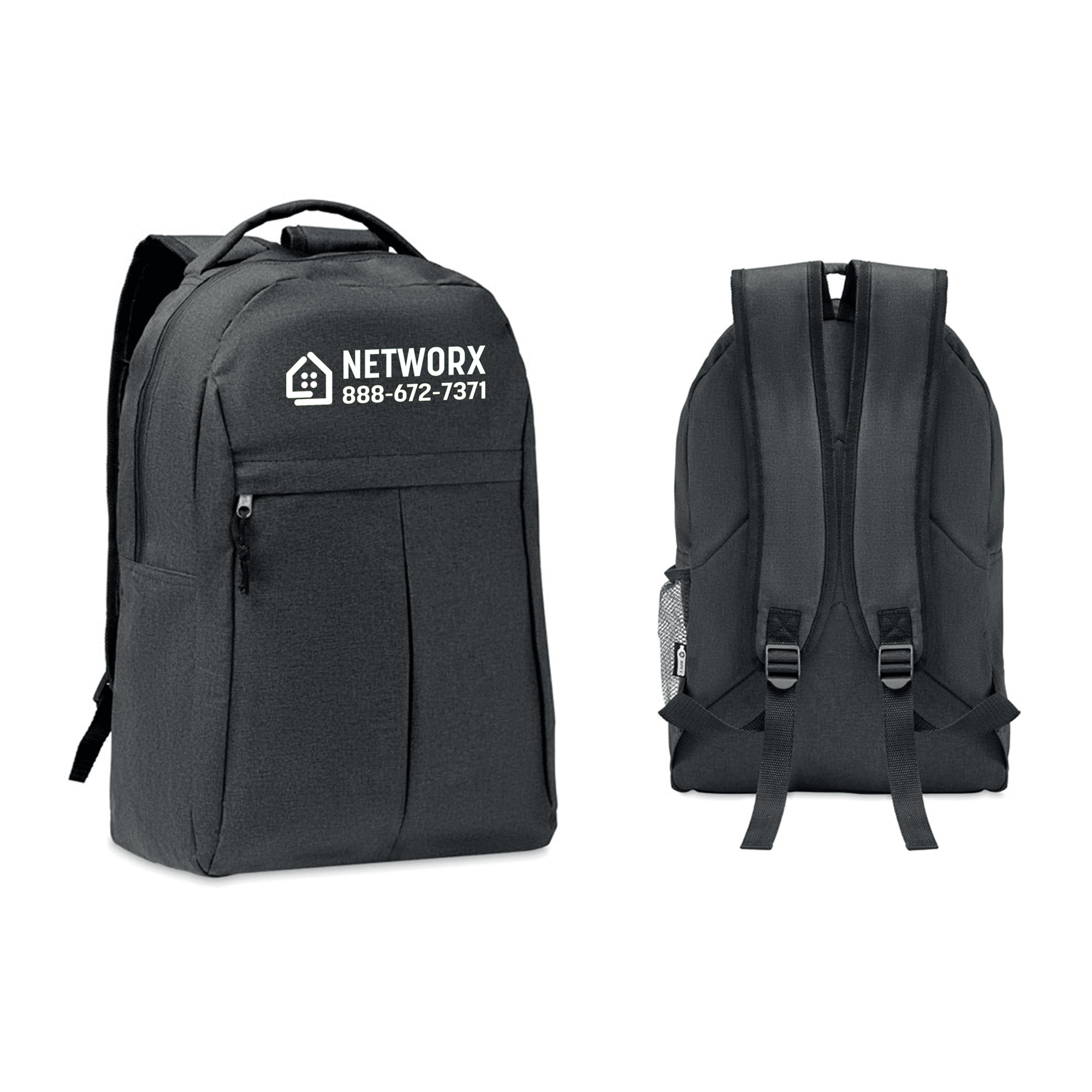 Sac à dos 600D RPET 2 tons SIENA Publicitaire | Pens.com