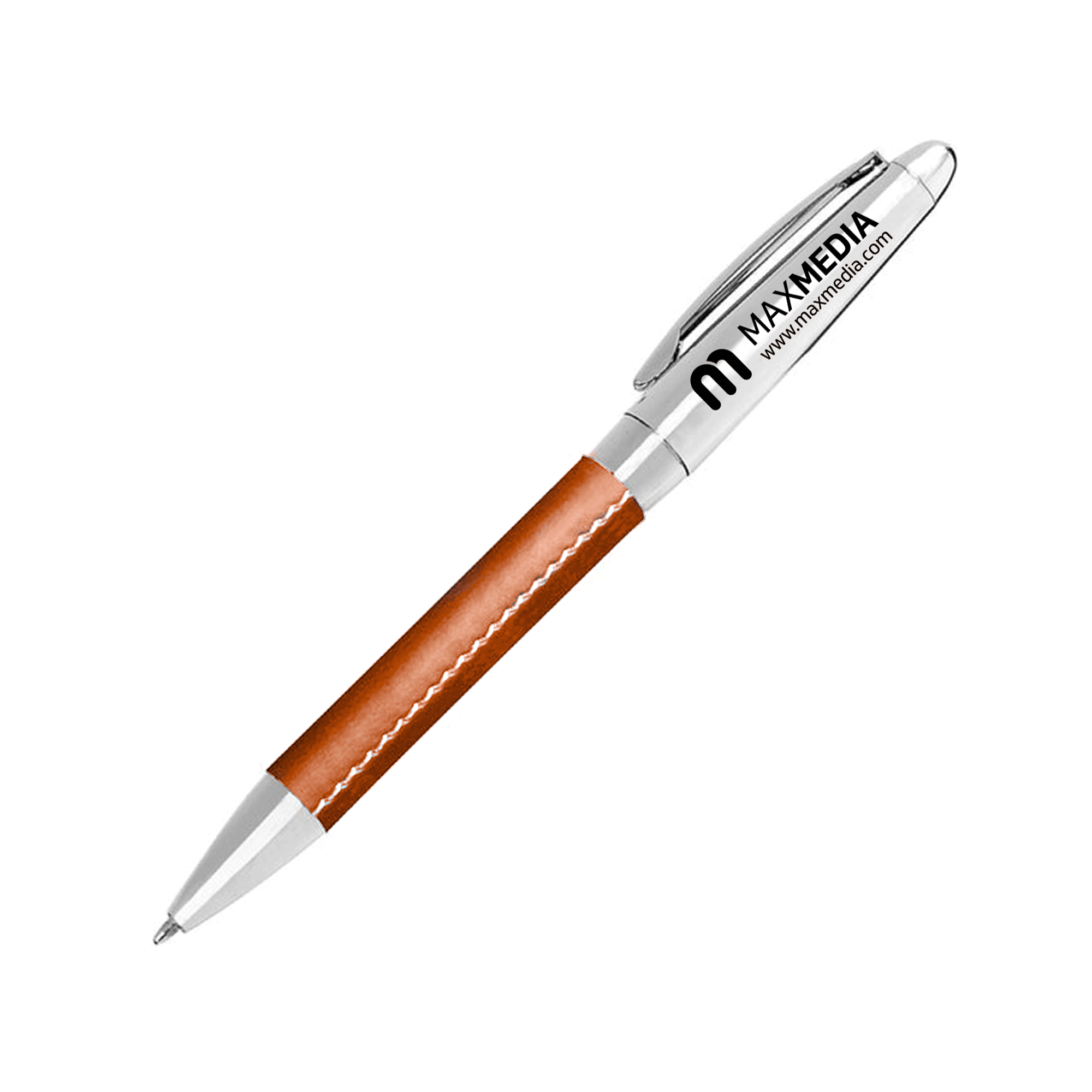 Custom Leeman Tuscany Executive Pen with Leatherette Grip Pens