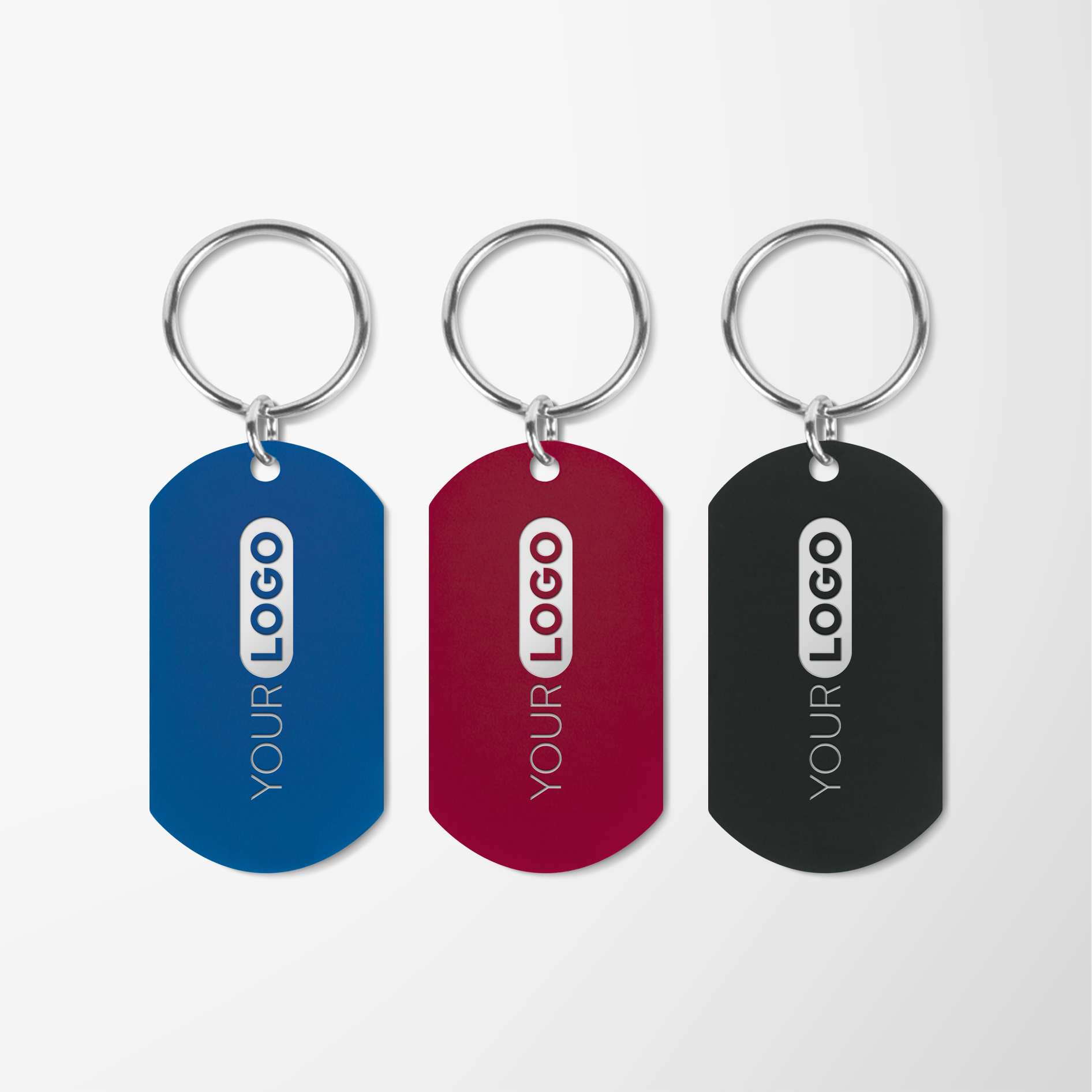 Personalise Lotus Key Ring with Text | Pens.com