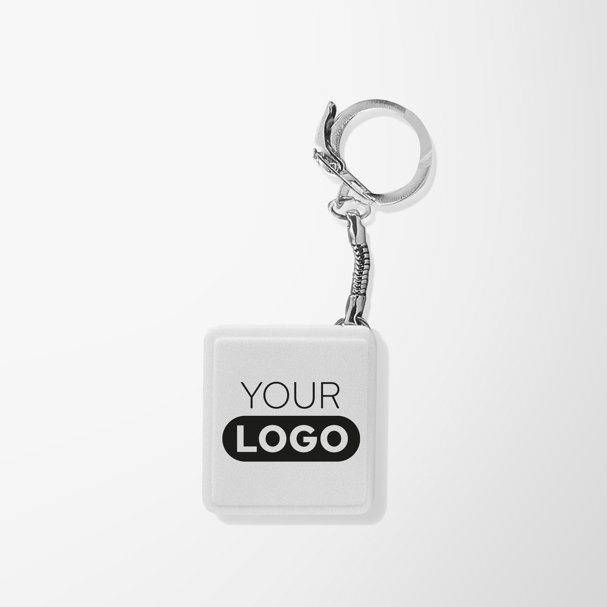 Promotional Watford 1 m Measuring Tape Key Ring with Logo | Pens.com