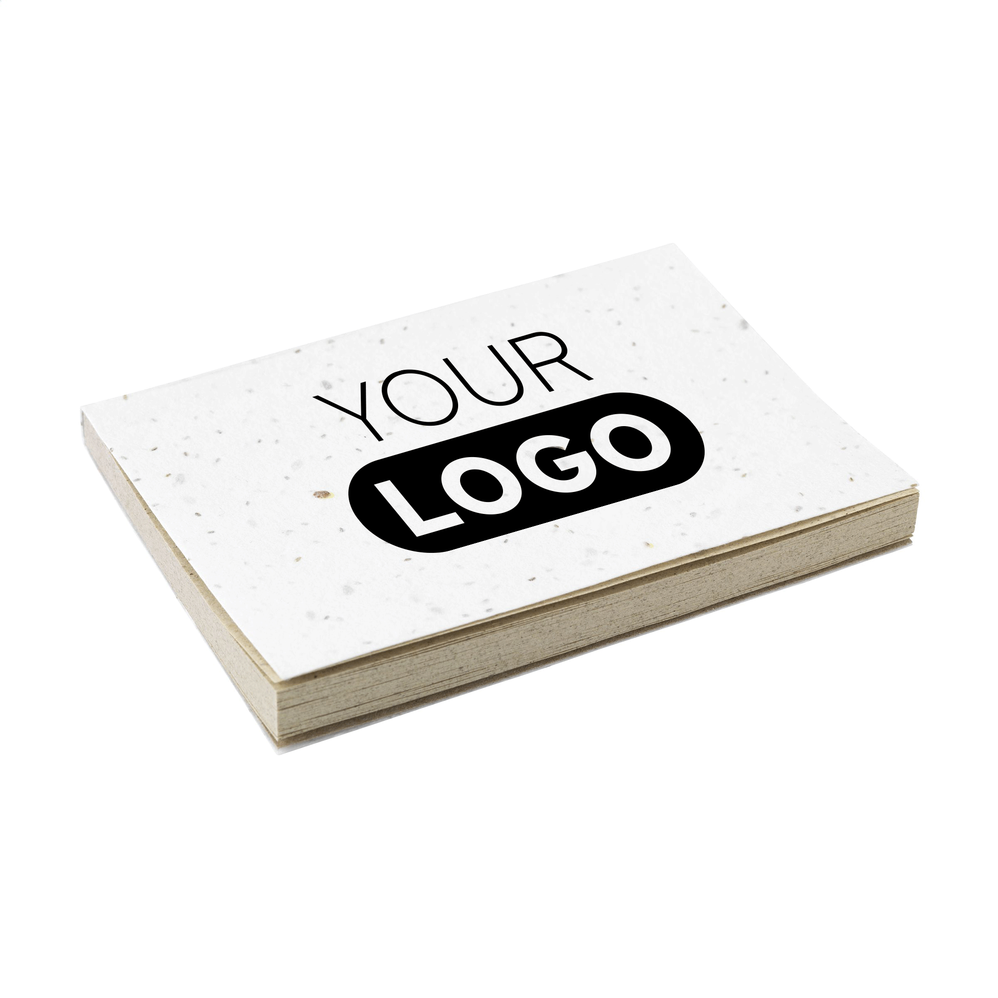 Promotional Full Colour Seed Paper Flora Adhesive Notepad Booklet with ...