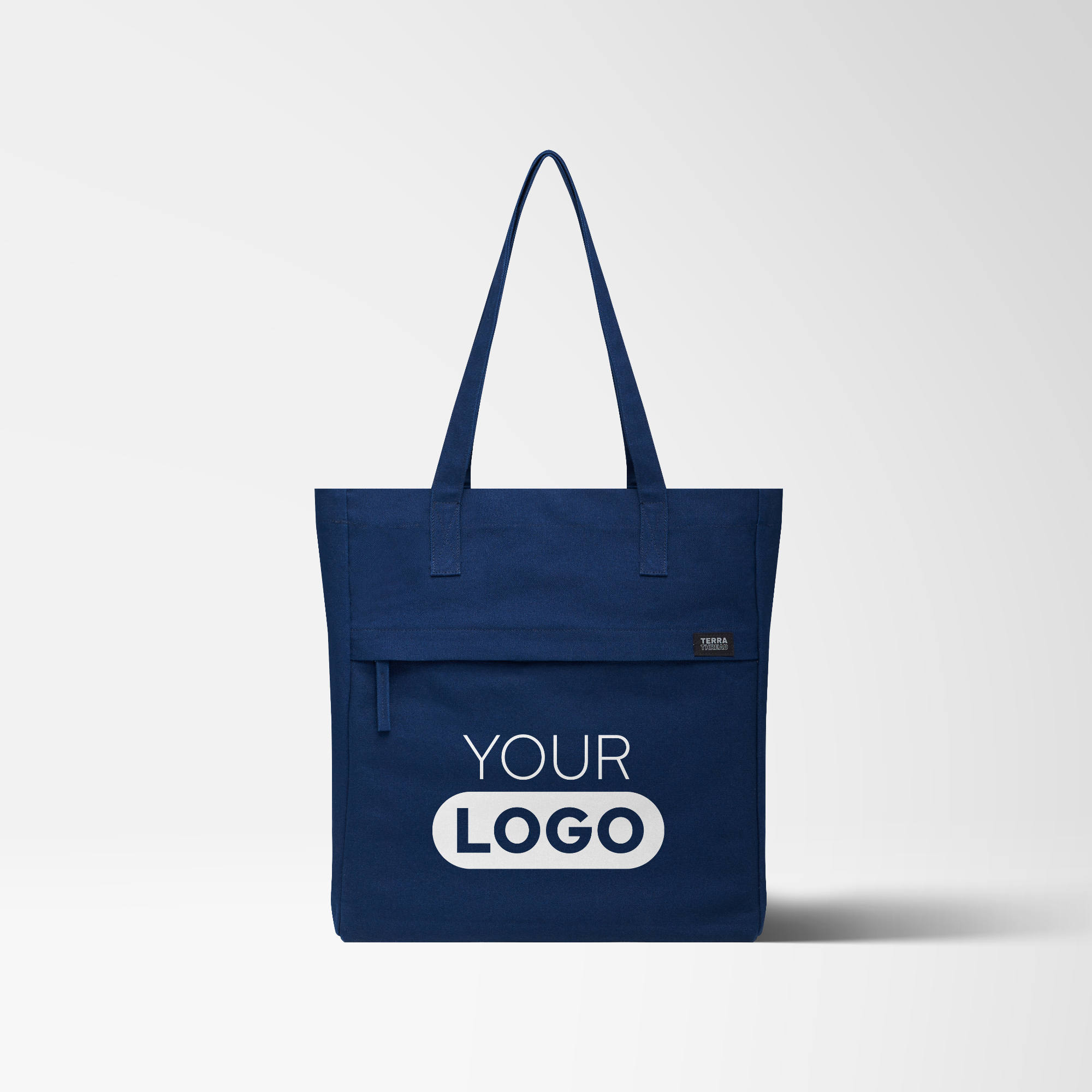 Custom Terra Thread 14 oz. Organic Cotton Tote Bag | Pens.com CA