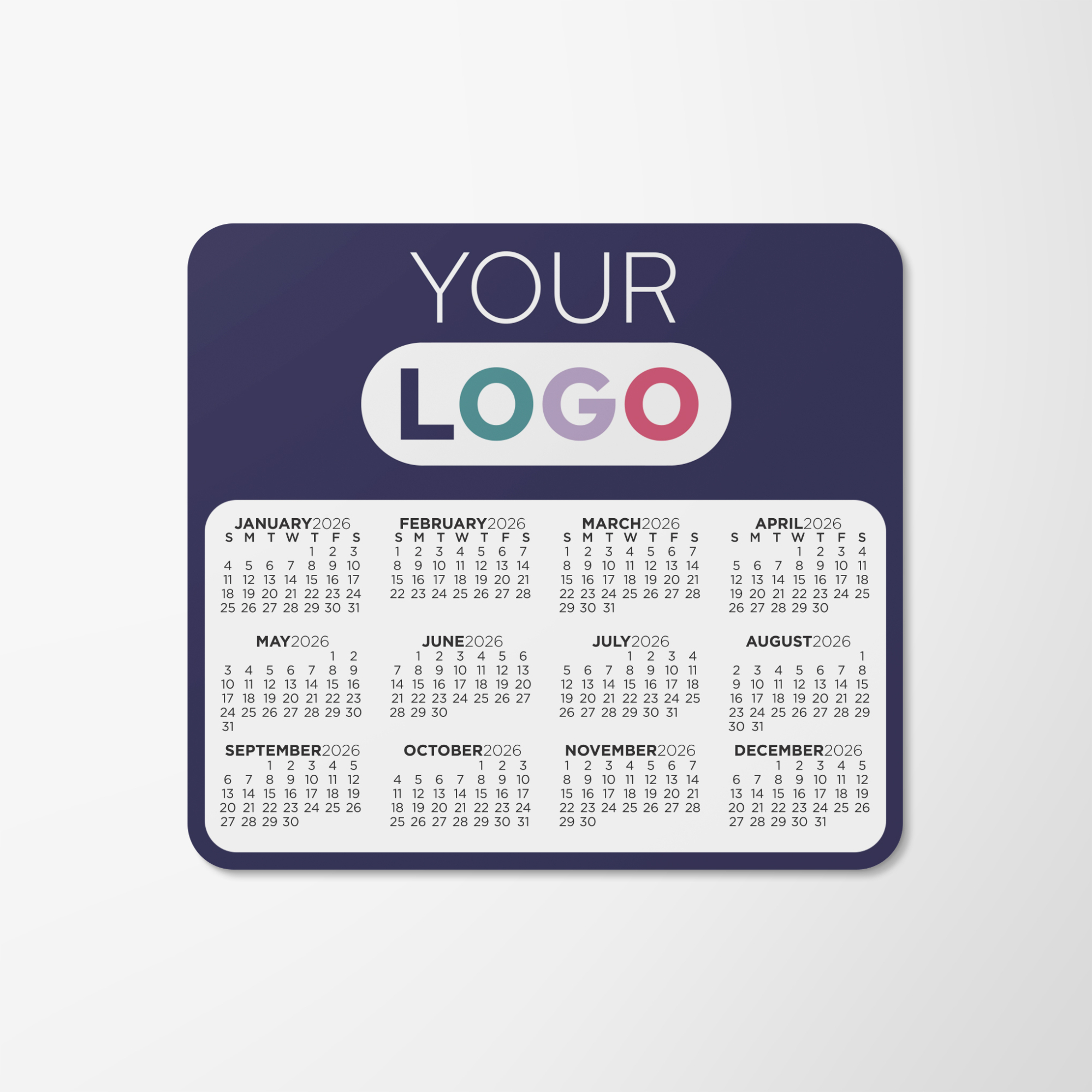 Custom Full Color Price Buster Calendar Magnet | Pens.com