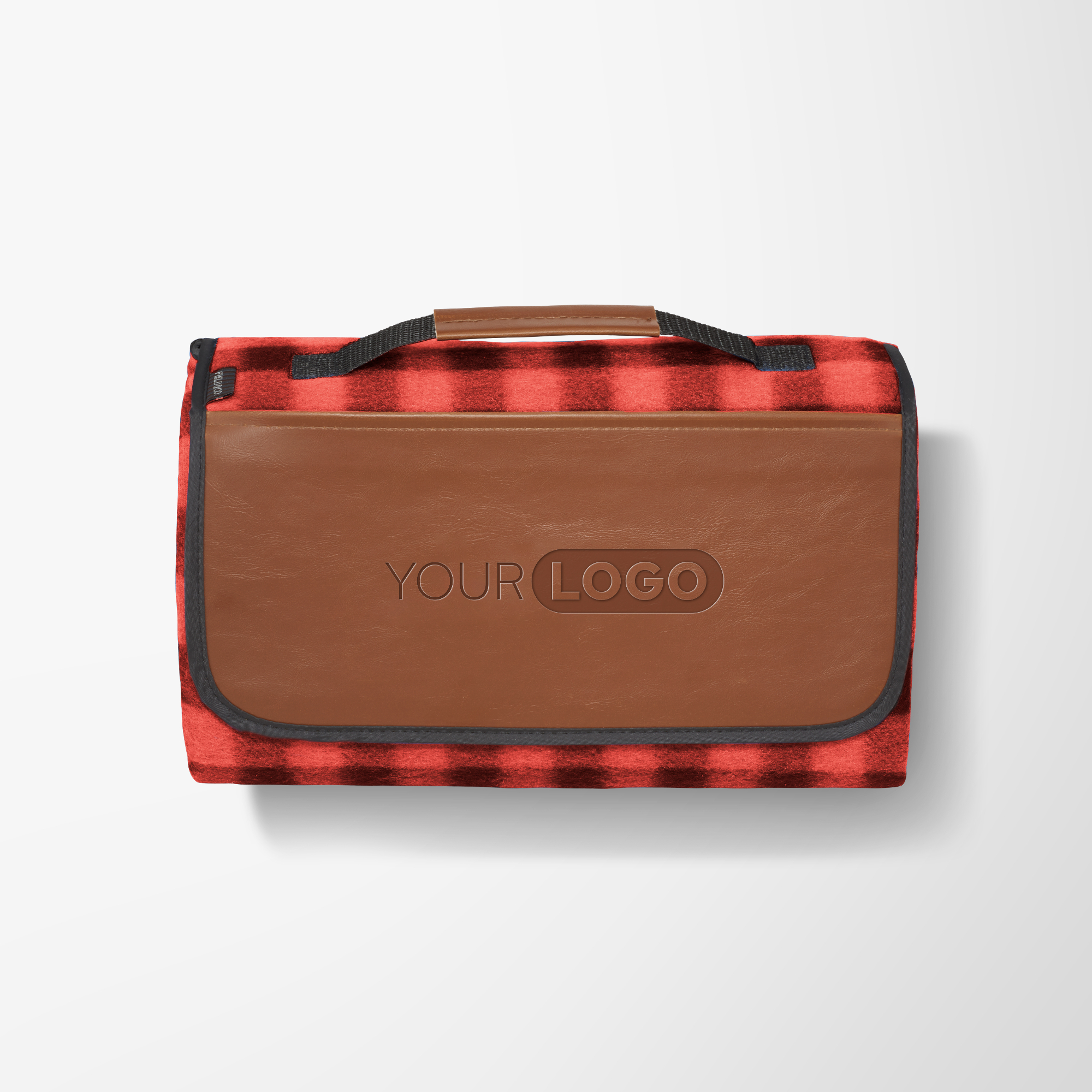 Custom Debossed Field & Co.® Buffalo Plaid Picnic Blanket | Pens.com
