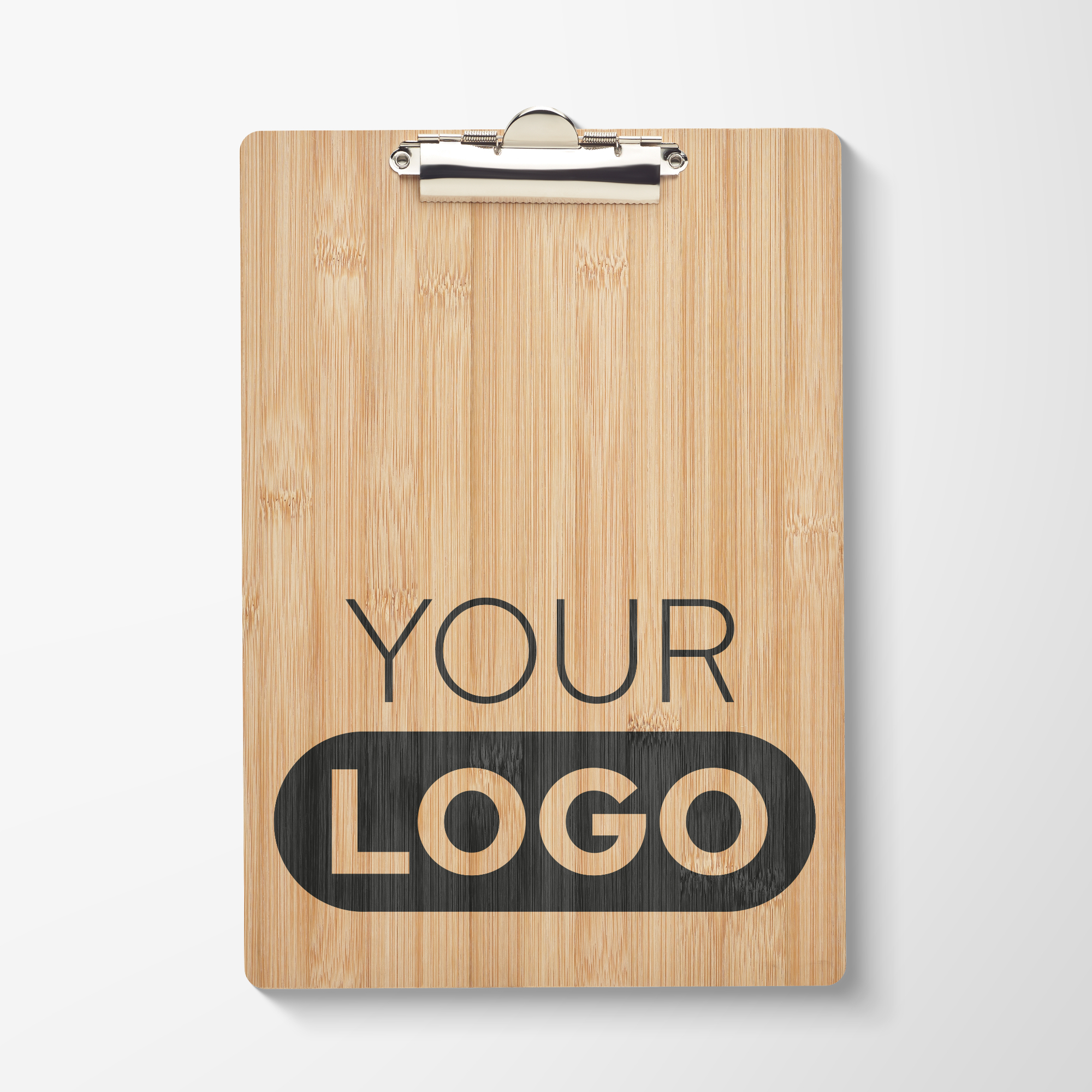 Promotional Clippo A4 Bamboo Clipboard with Logo | Pens.com
