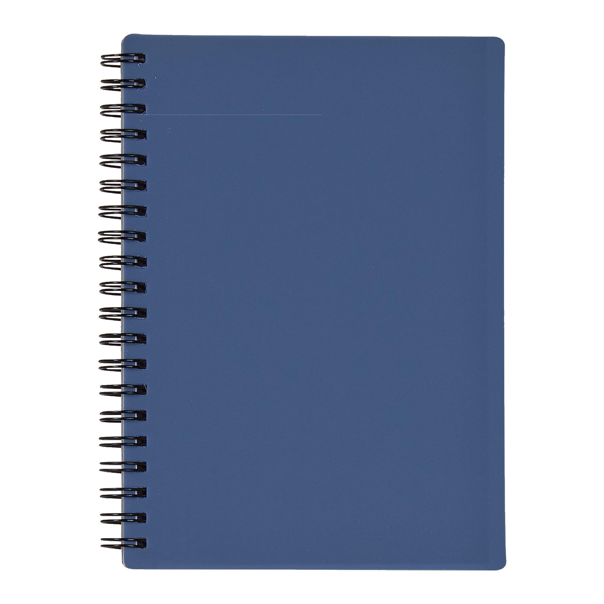 Custom 5" x 7" Rubbery Spiral Notebook | National Pen