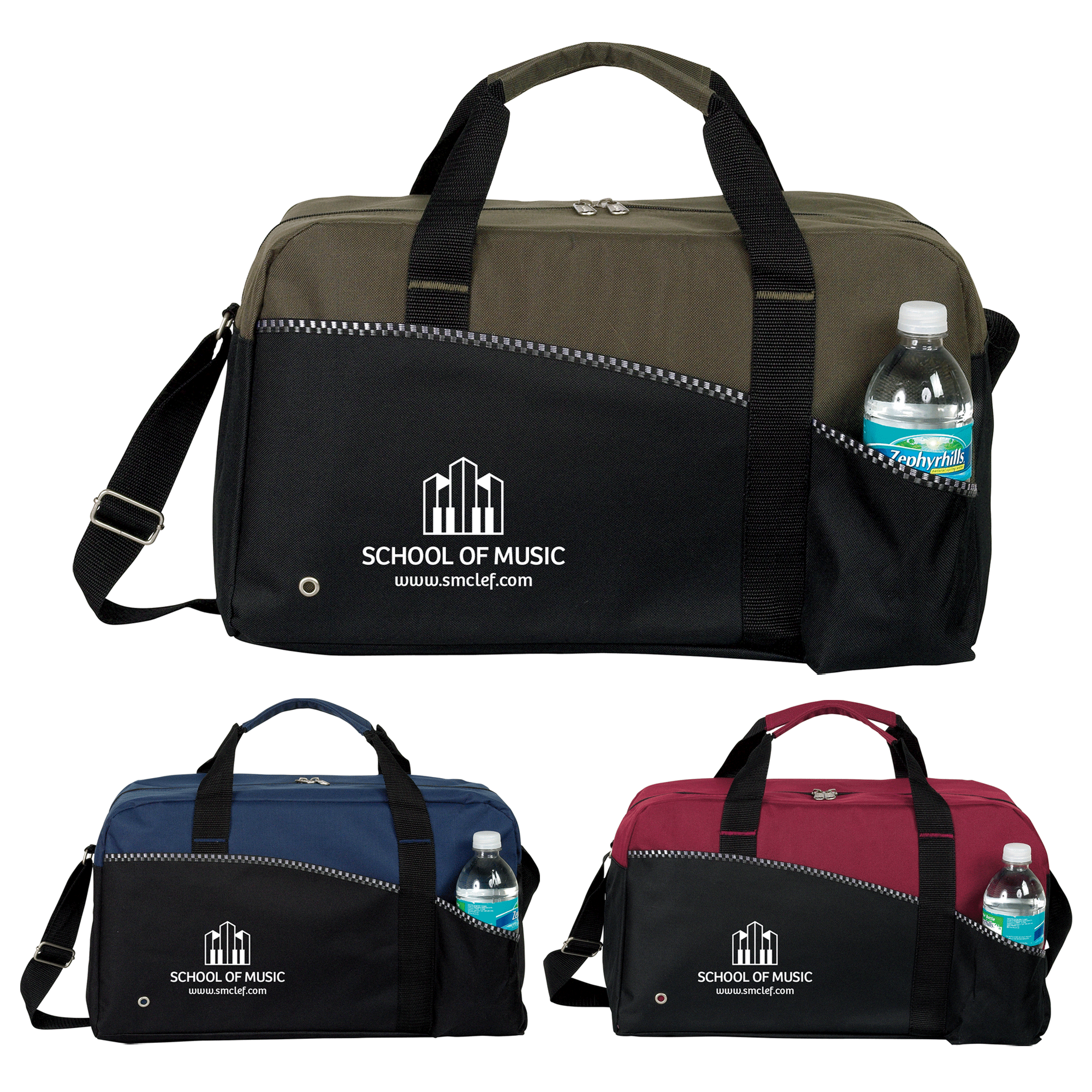 Custom Atchison® Center Court Duffel Bag | Pens.com