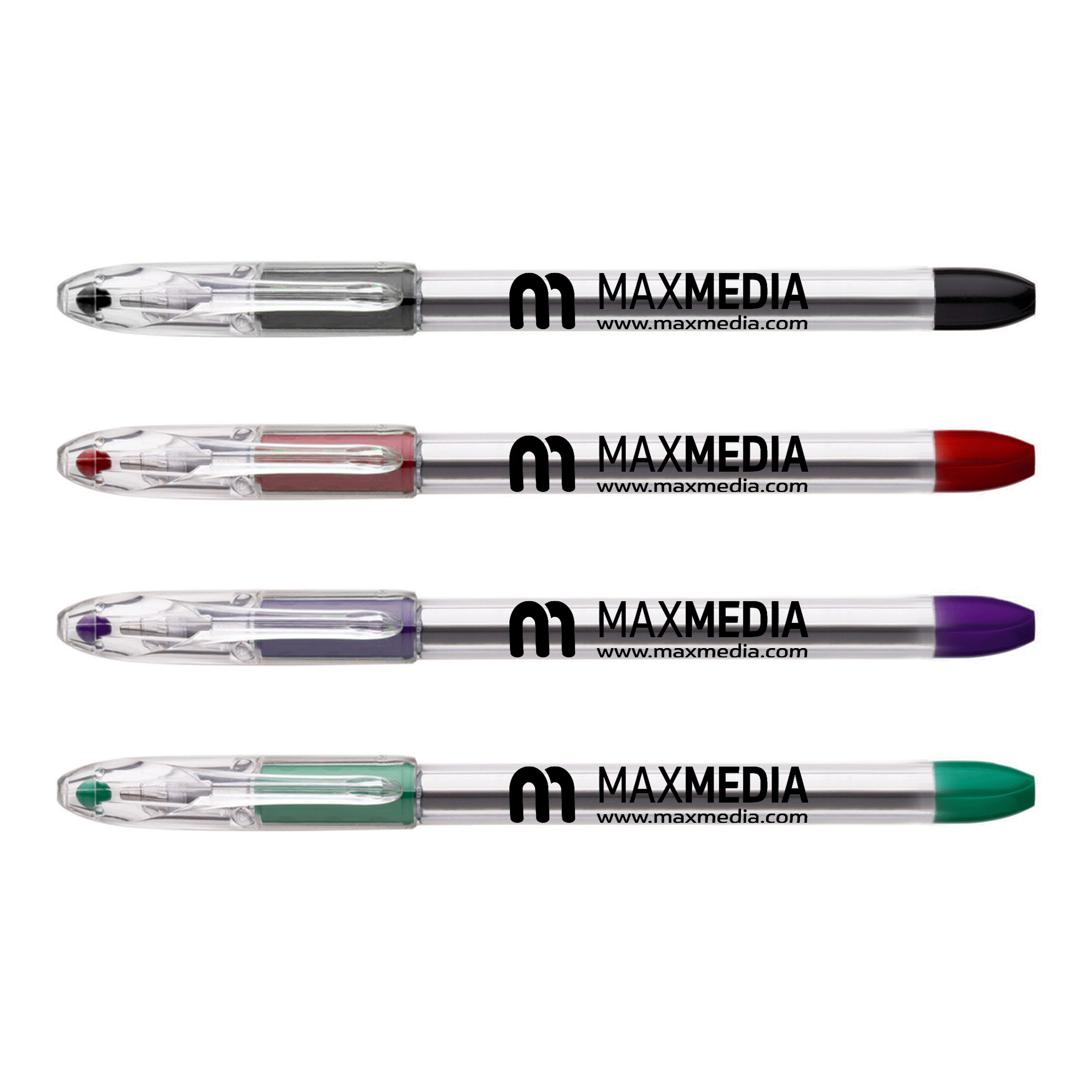 Custom Pentel® Transparent R.S.V.P.® Pen | Pens.com