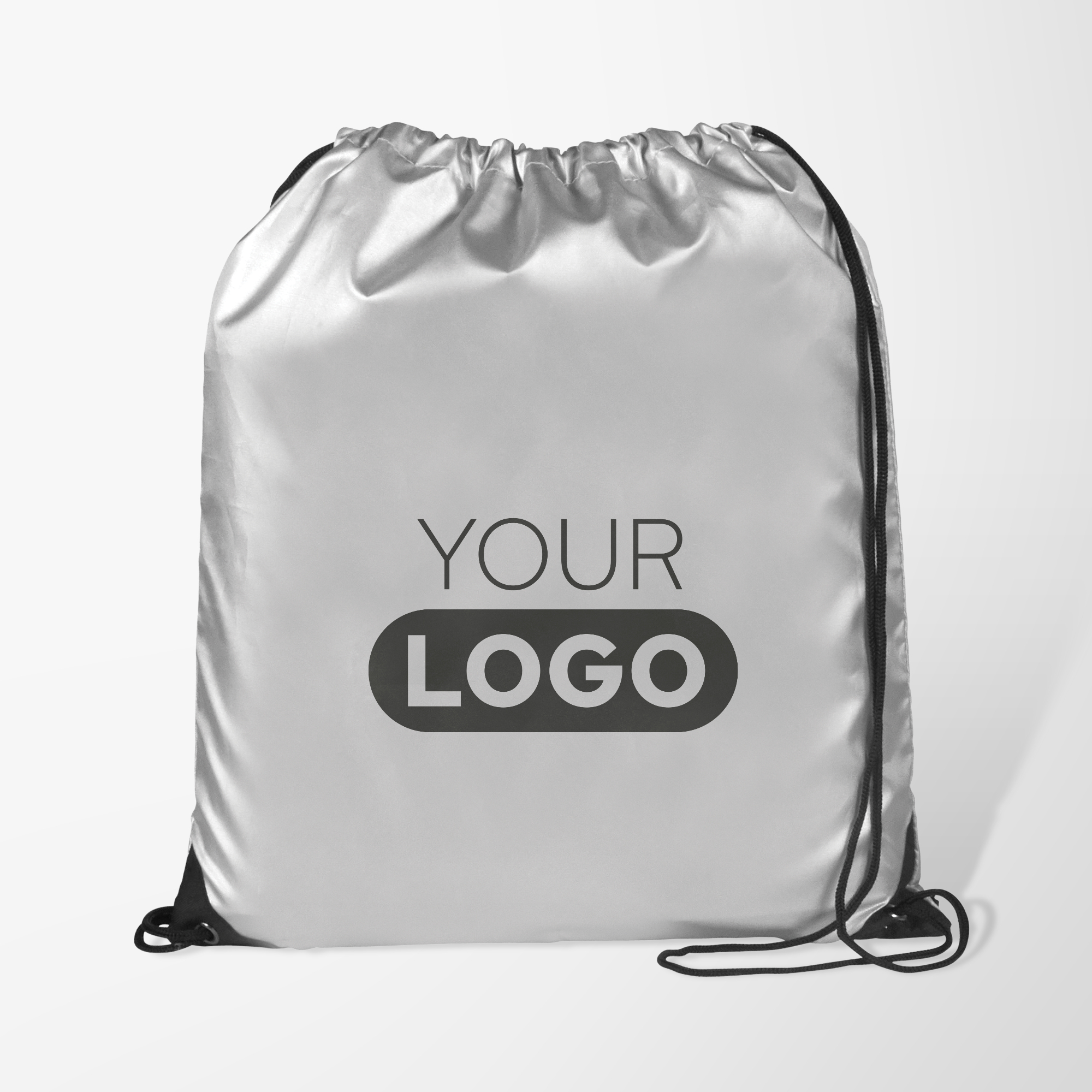 Custom Reflective Oriole Drawstring Bag | Pens.com CA