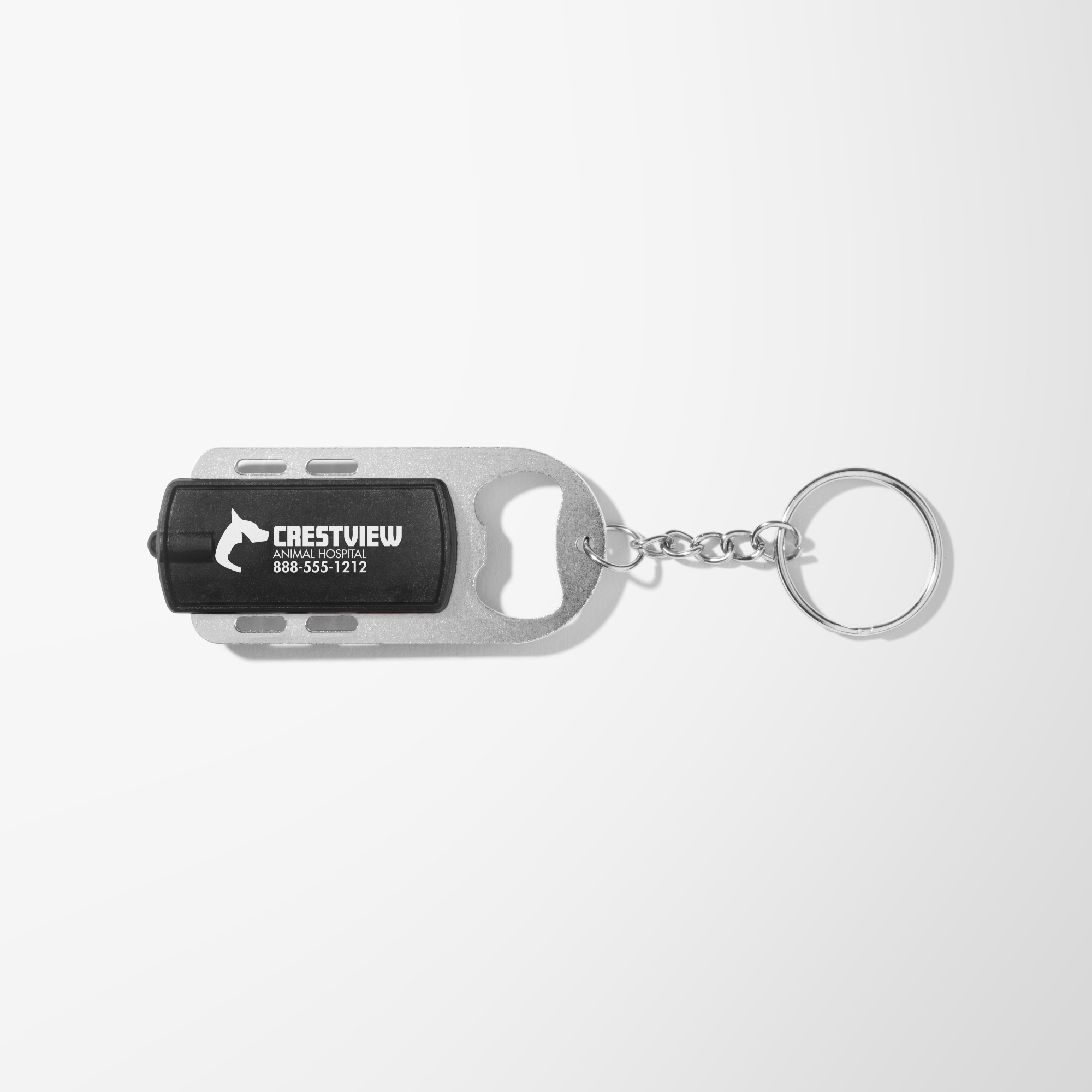 Custom Bottle Opener Key Light | Pens.com