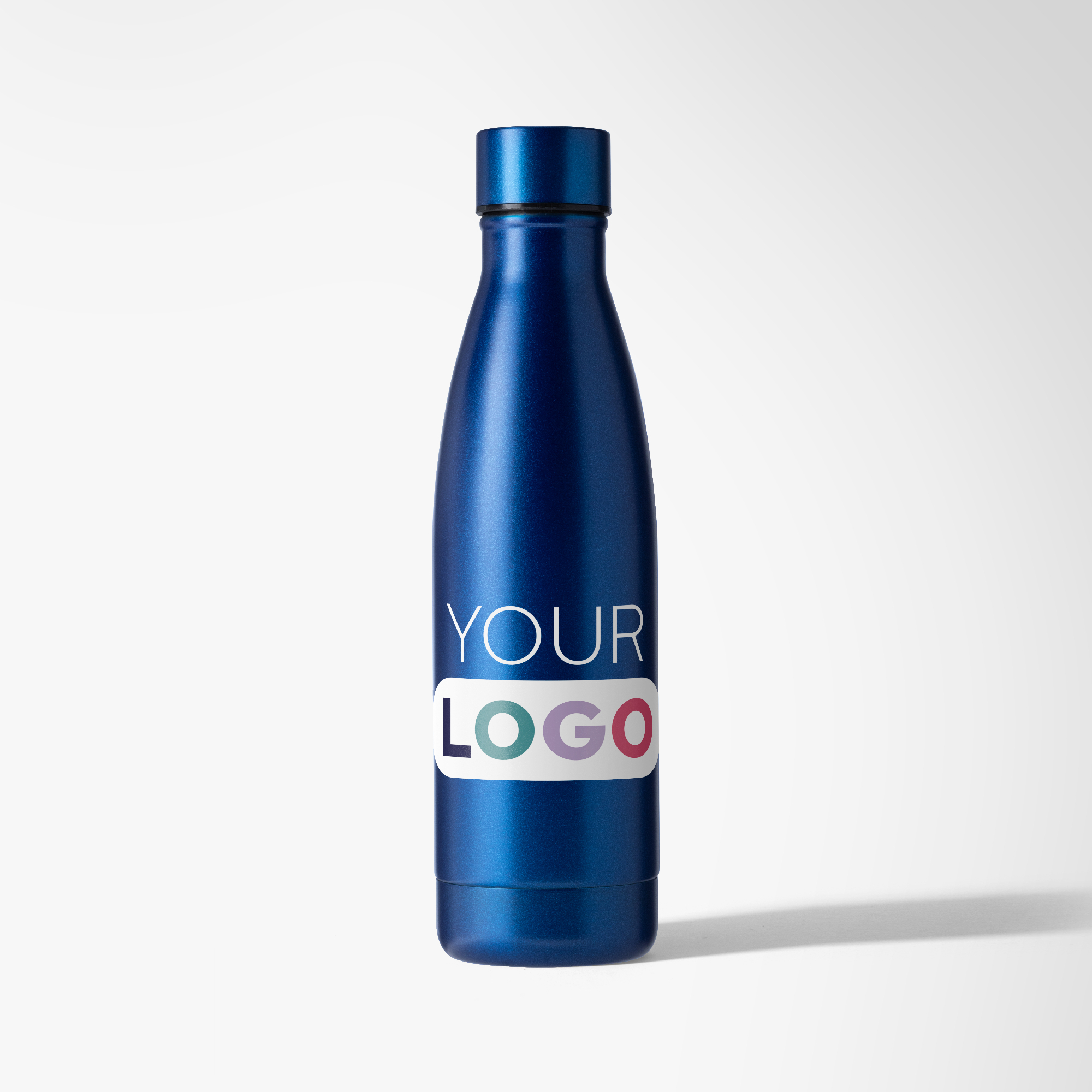 Gourde isotherme en acier inoxydable Buffon avec impression en couleur ...