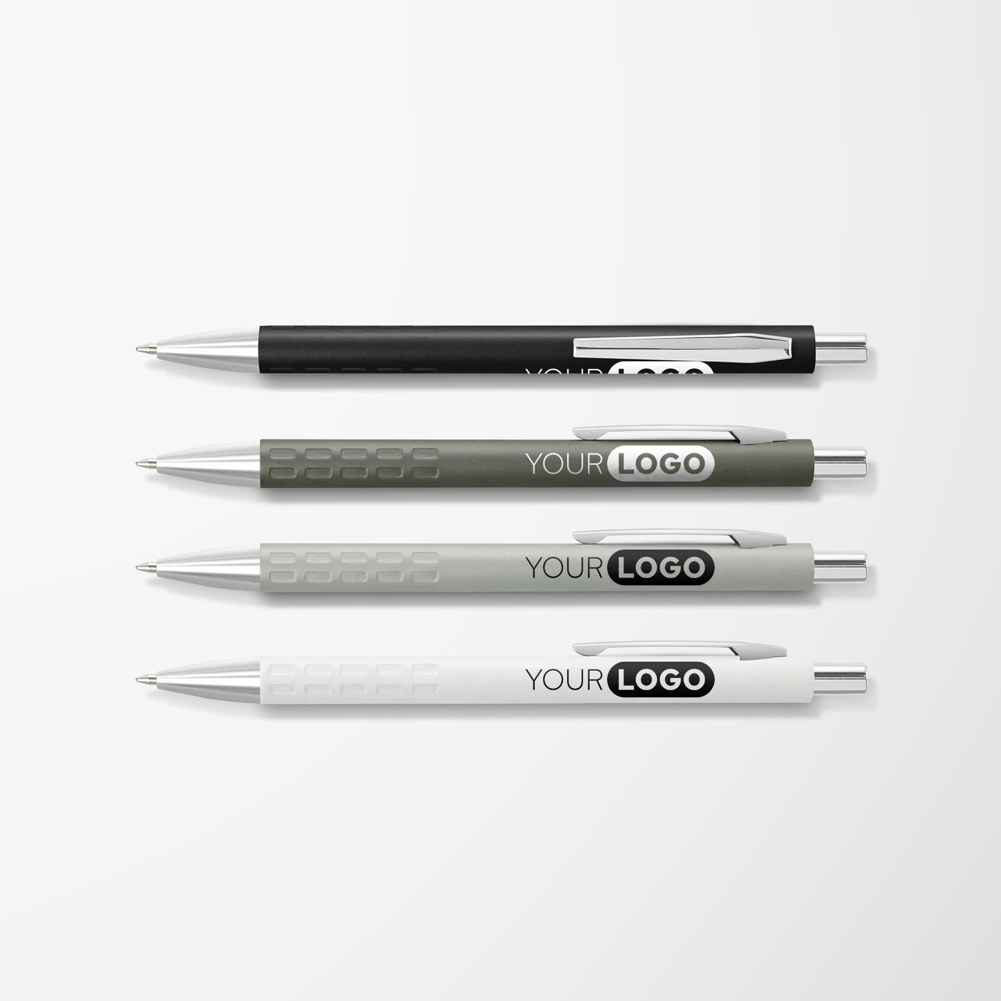 Personalise Matt Vienna Pen with Chrome Trim with Text | Pens.com