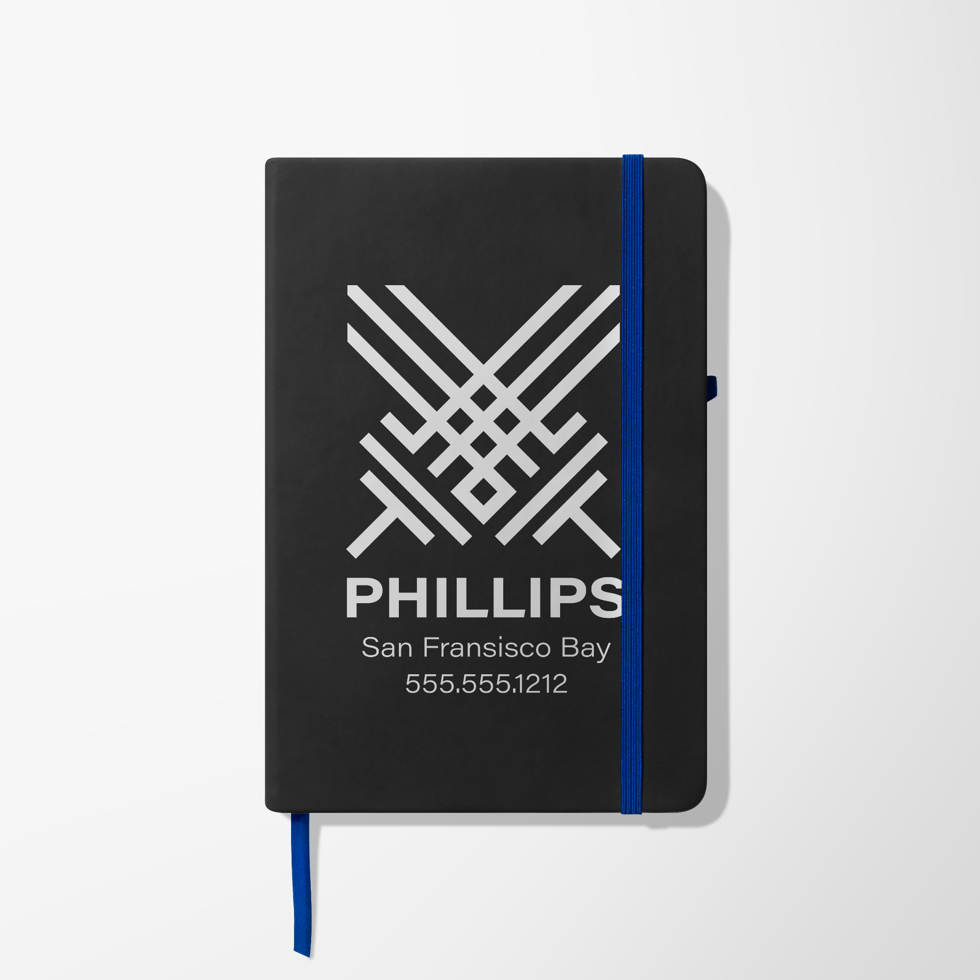 Promotional A5 Noir Notebook with Logo | Pens.com