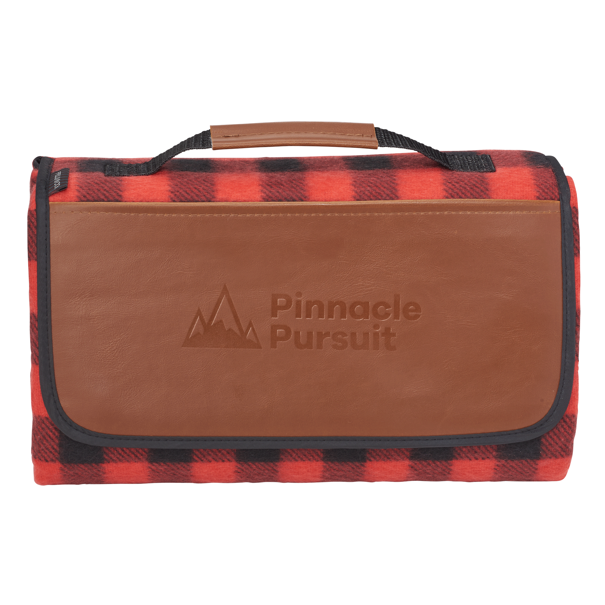 Custom Debossed Field & Co.® Buffalo Plaid Picnic Blanket | Pens.com