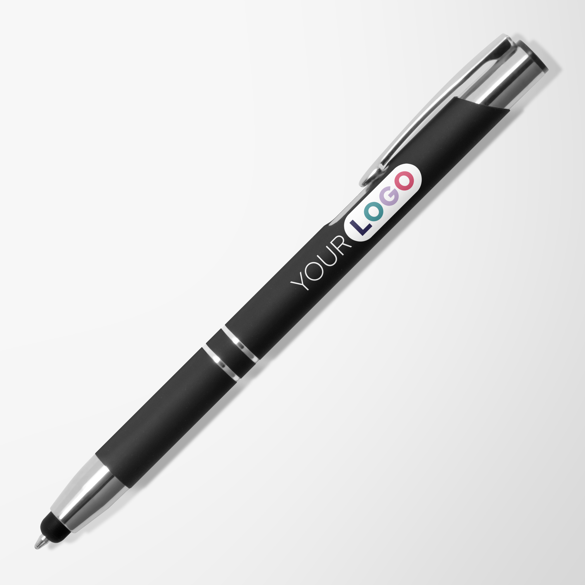 Custom Soft Touch Paragon Pen & Stylus-Full Color Inkjet | Pens.com