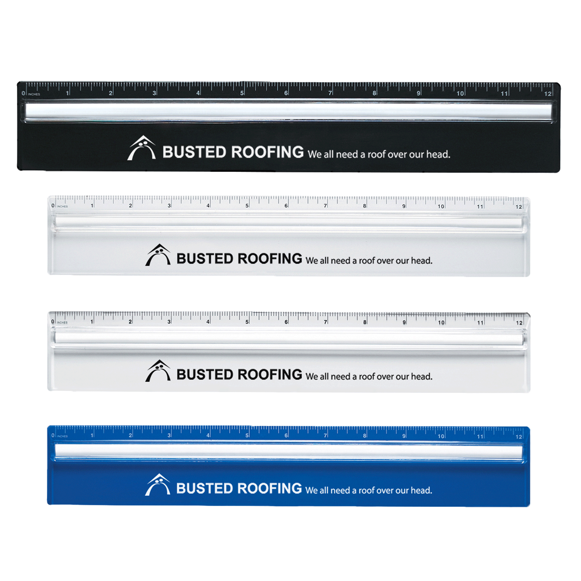 Custom Plastic 12'' Ruler with Magnifying Glass | Pens.com