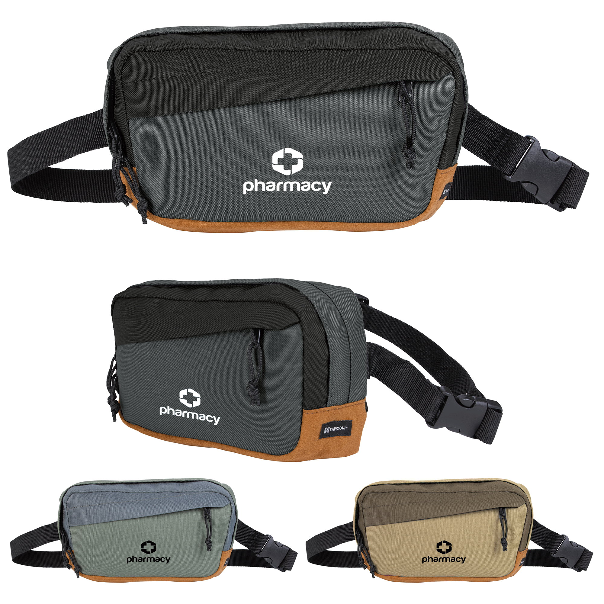 Custom KAPSTON® Willow Recycled Fanny Pack | Pens.com