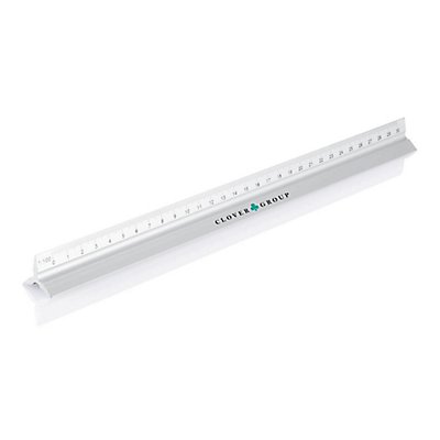 Promotional Aluminium Triangle Ruler with Logo | Pens.com