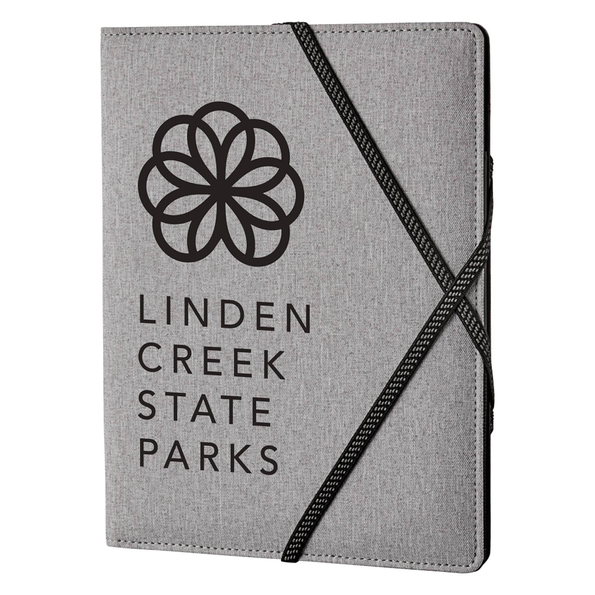 Custom Heathered Writing Pad & Organizer | Pens.com