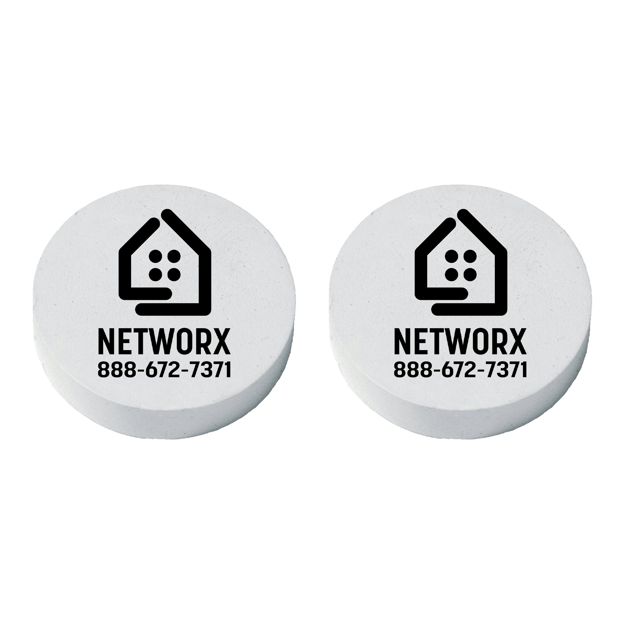 Promotional Renew Round Eraser with Logo | Pens.com