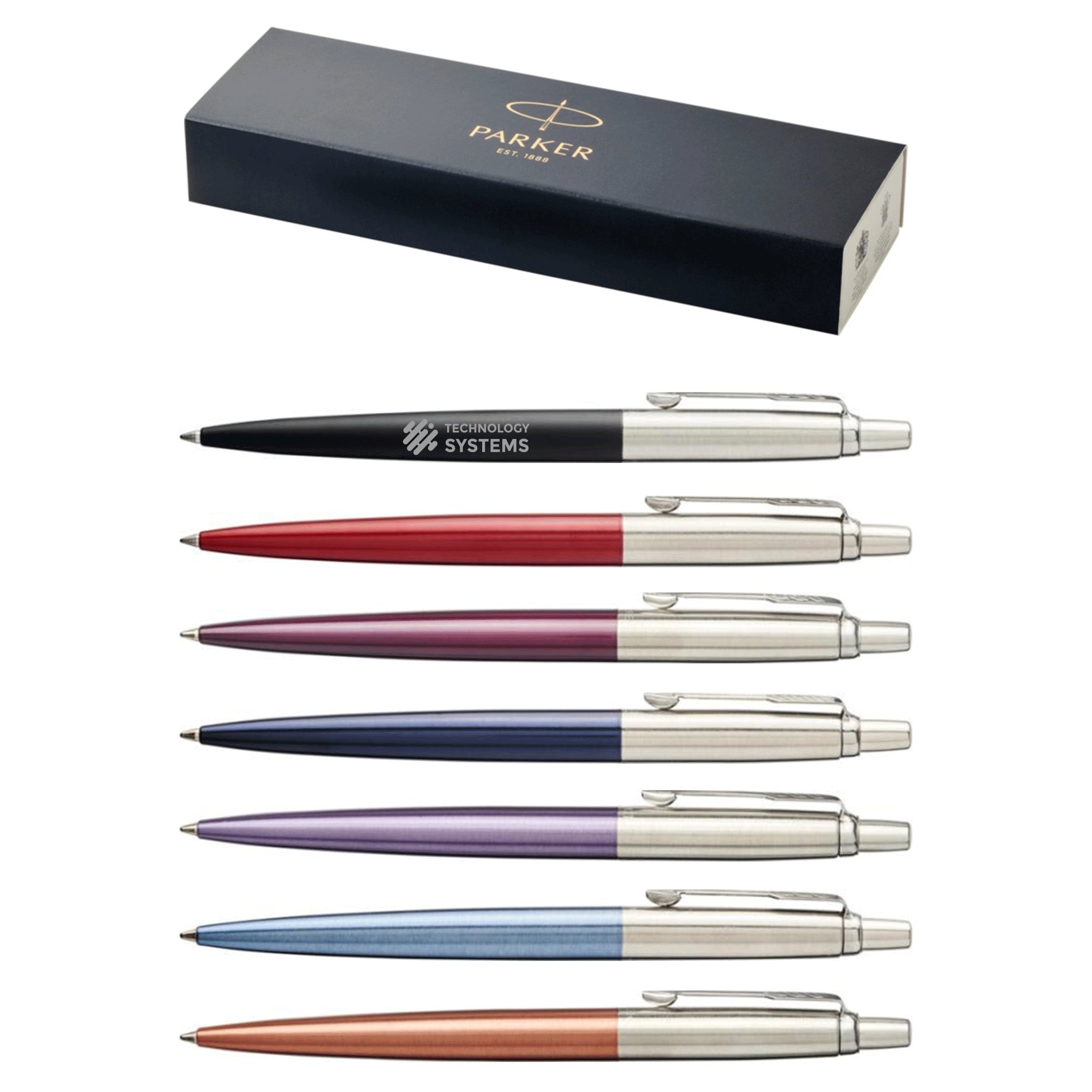 Parker™ Stylo bille Jotter Bond Street Publicitaire | Pens.com