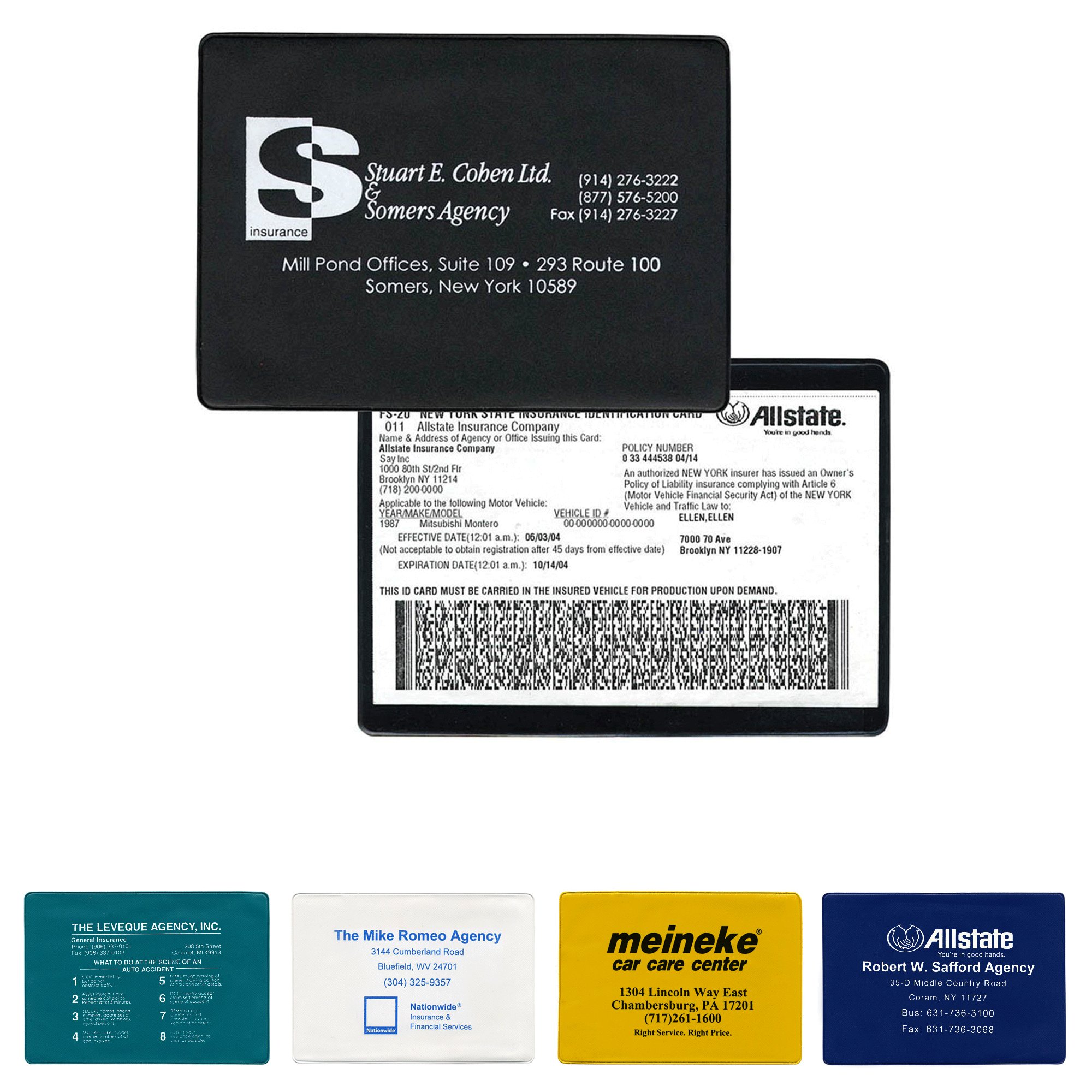 Custom Insurance Card Holder | Pens.com