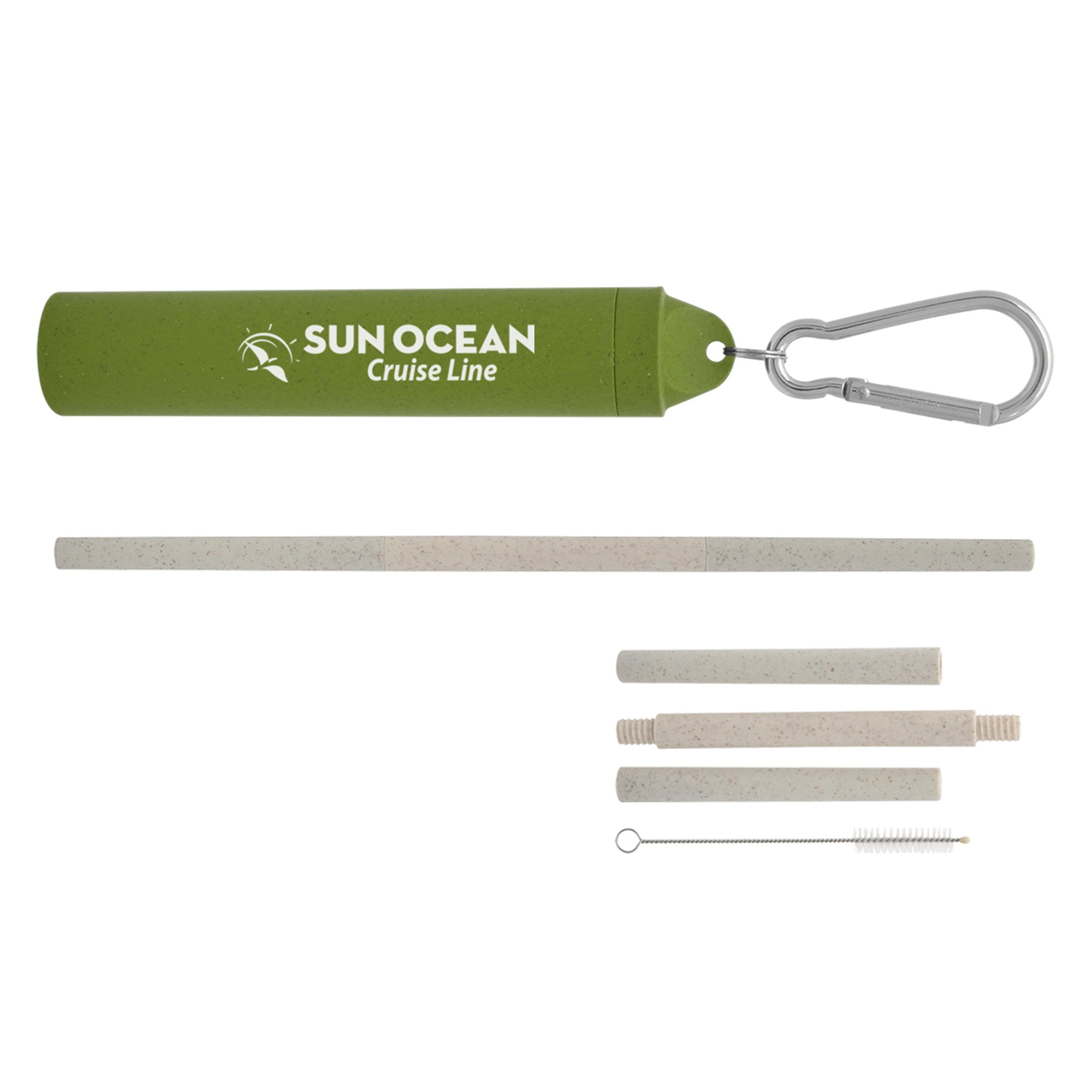 Custom Wheat Straw Kit with Travel Case | Pens.com