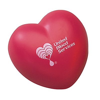 Custom Heart Shape Stress Reliever | Pens.com