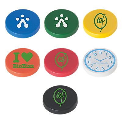 Pin magnético promocional de Ø 40 mm | Impresión con tampografía | Pens.com