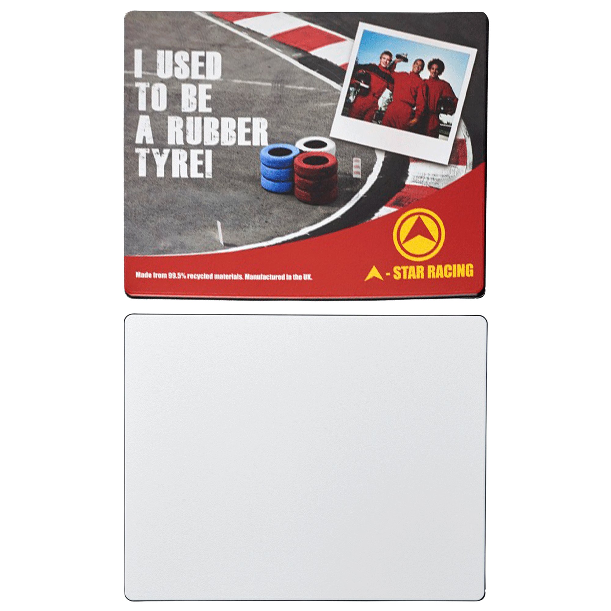 Promotional Brite-Mat® mouse mat with tyre material with Logo | Pens.com