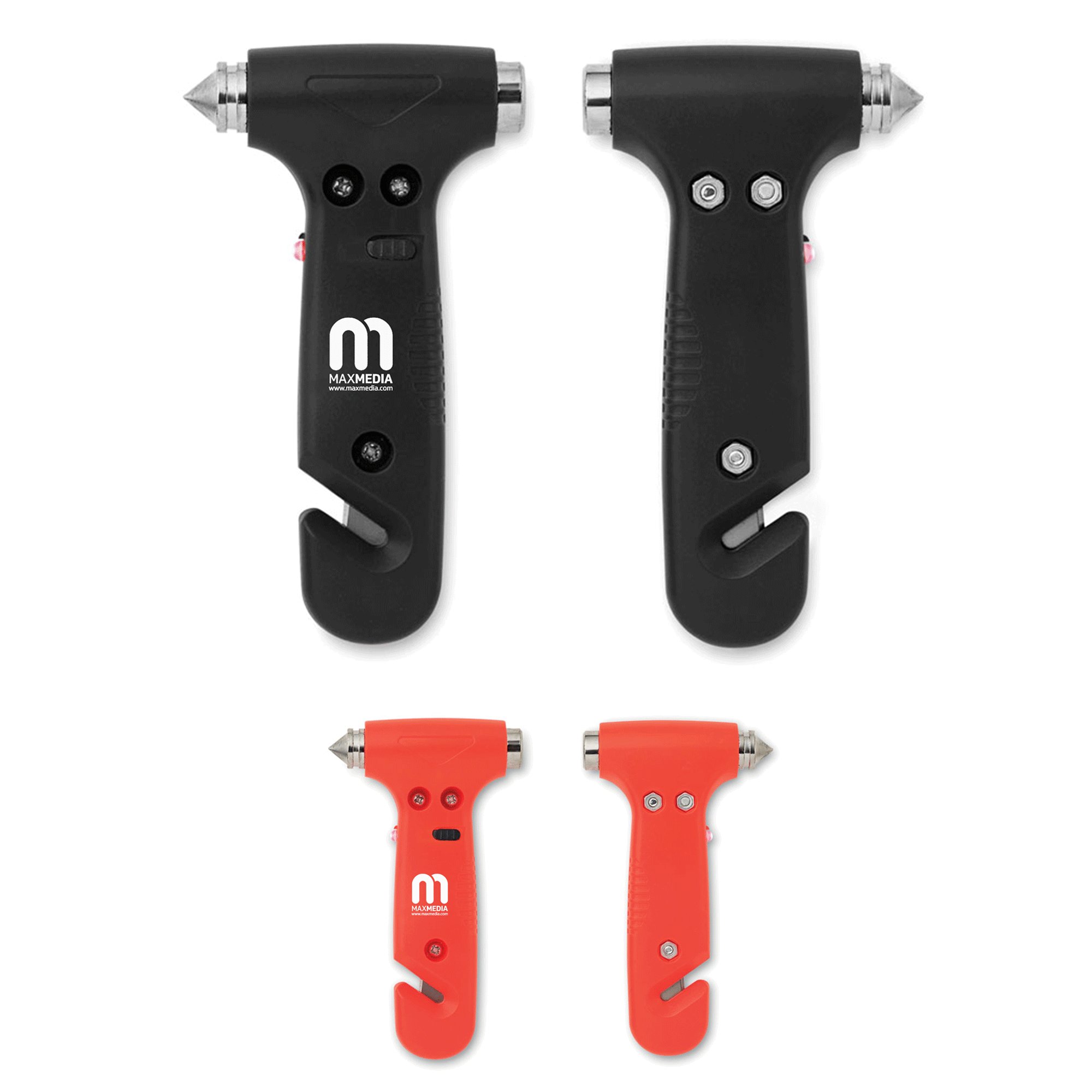 Werbeartikel 3 in 1 Notfall-Hammer | Pens.com